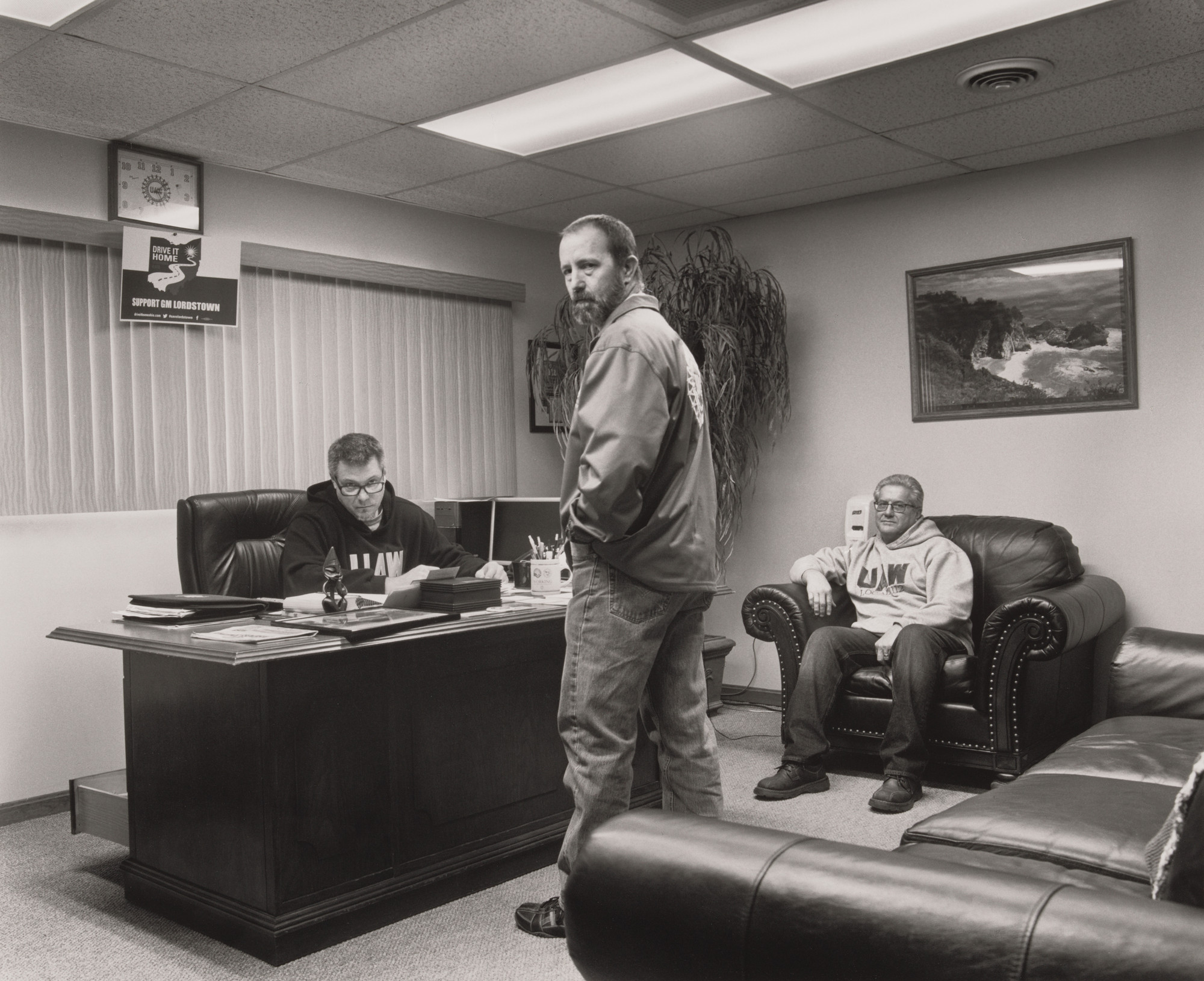 LaToya Ruby Frazier. UAW Local 1112 President David Green, Financial ...