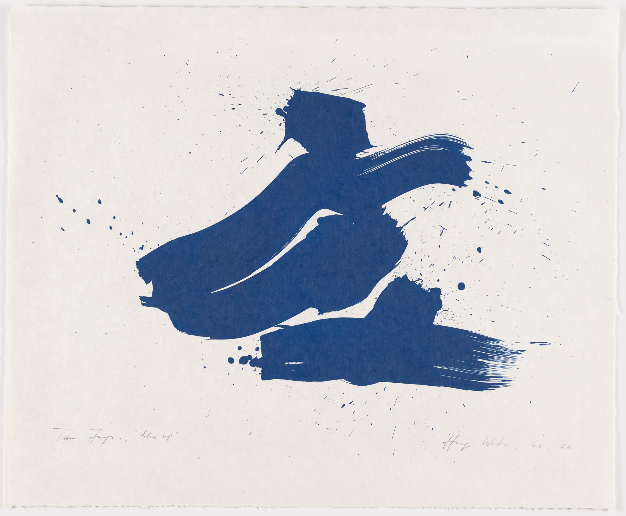 Hugo Weber. Blue Up. 1964 | MoMA