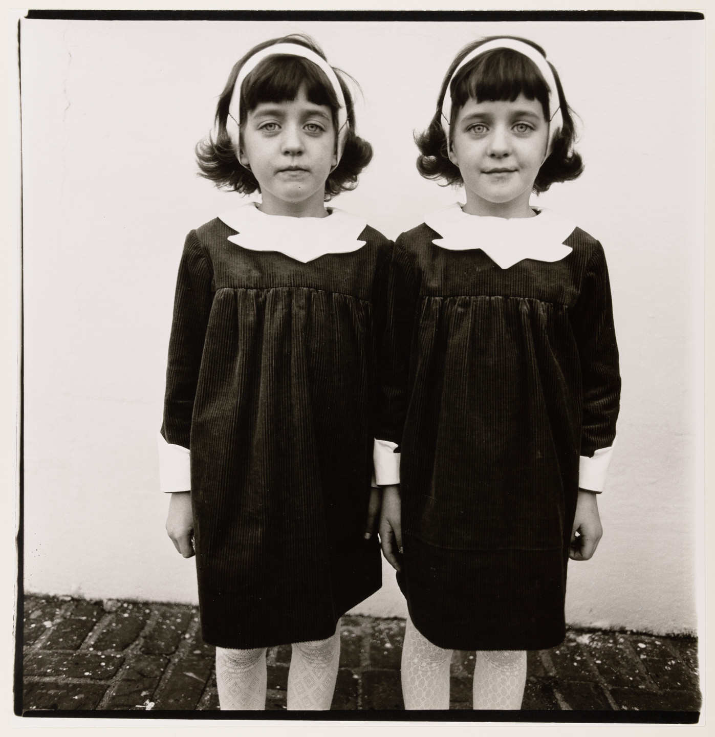 Diane Arbus. Identical twins, Roselle, N.J., 1966. 1966 | MoMA