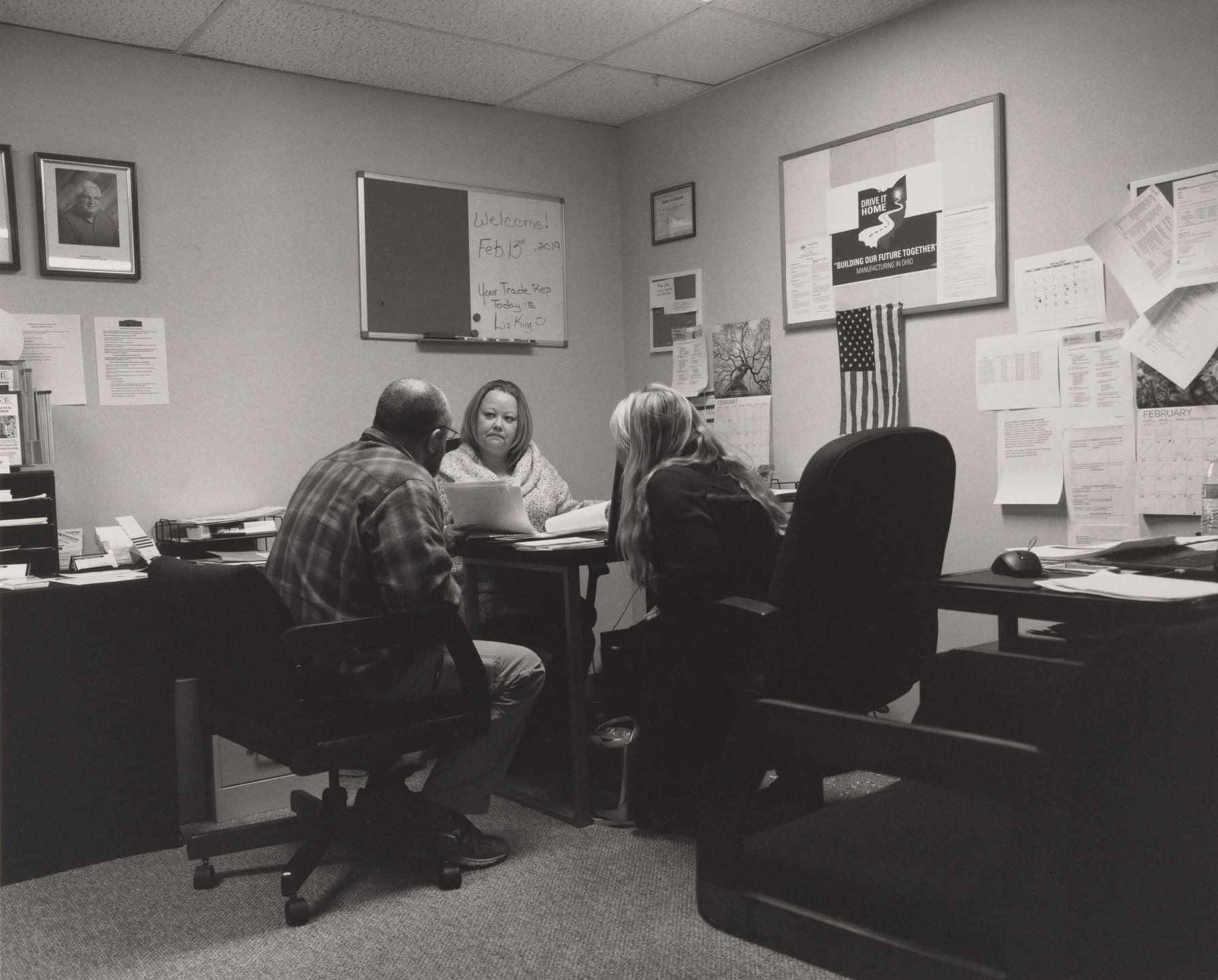 LaToya Ruby Frazier. Customer service representatives Christina ...