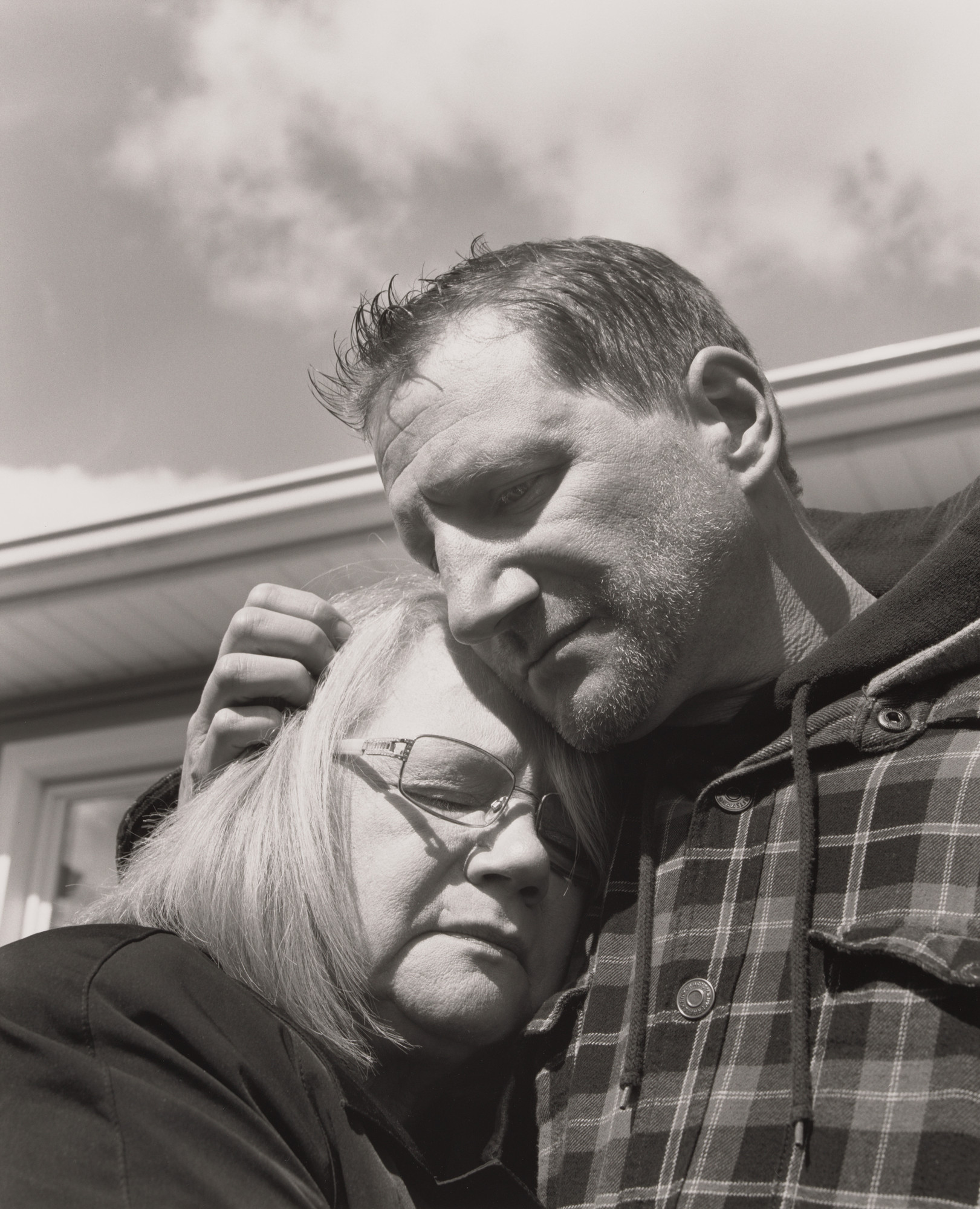 LaToya Ruby Frazier. Jonathan Auckey, Jr., UAW Local 1112, holding his ...