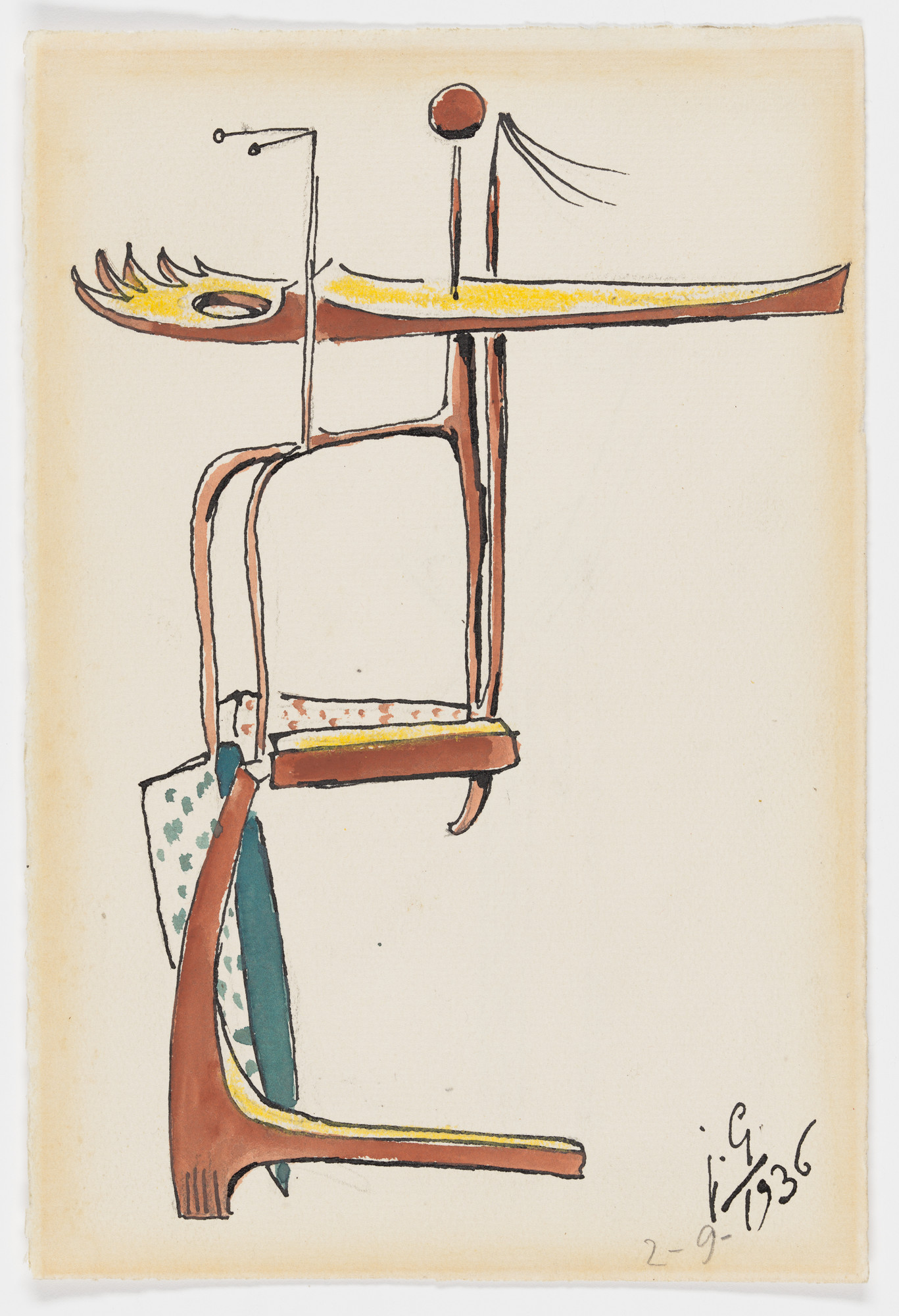Julio González. Study for Sculpture. 1936 | MoMA