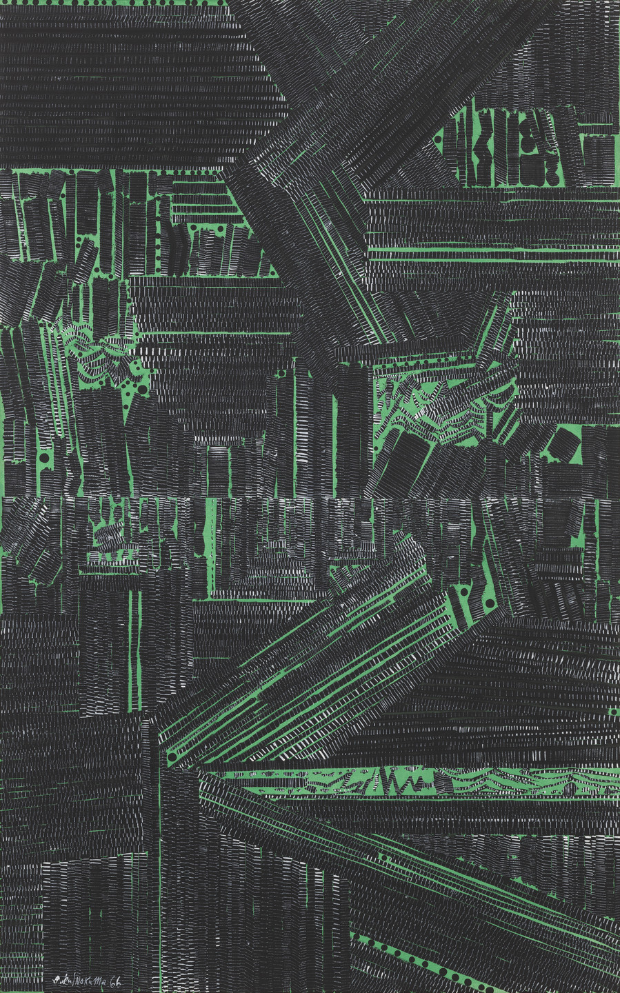 Genichiro Inokuma. Subway. 1966 | MoMA