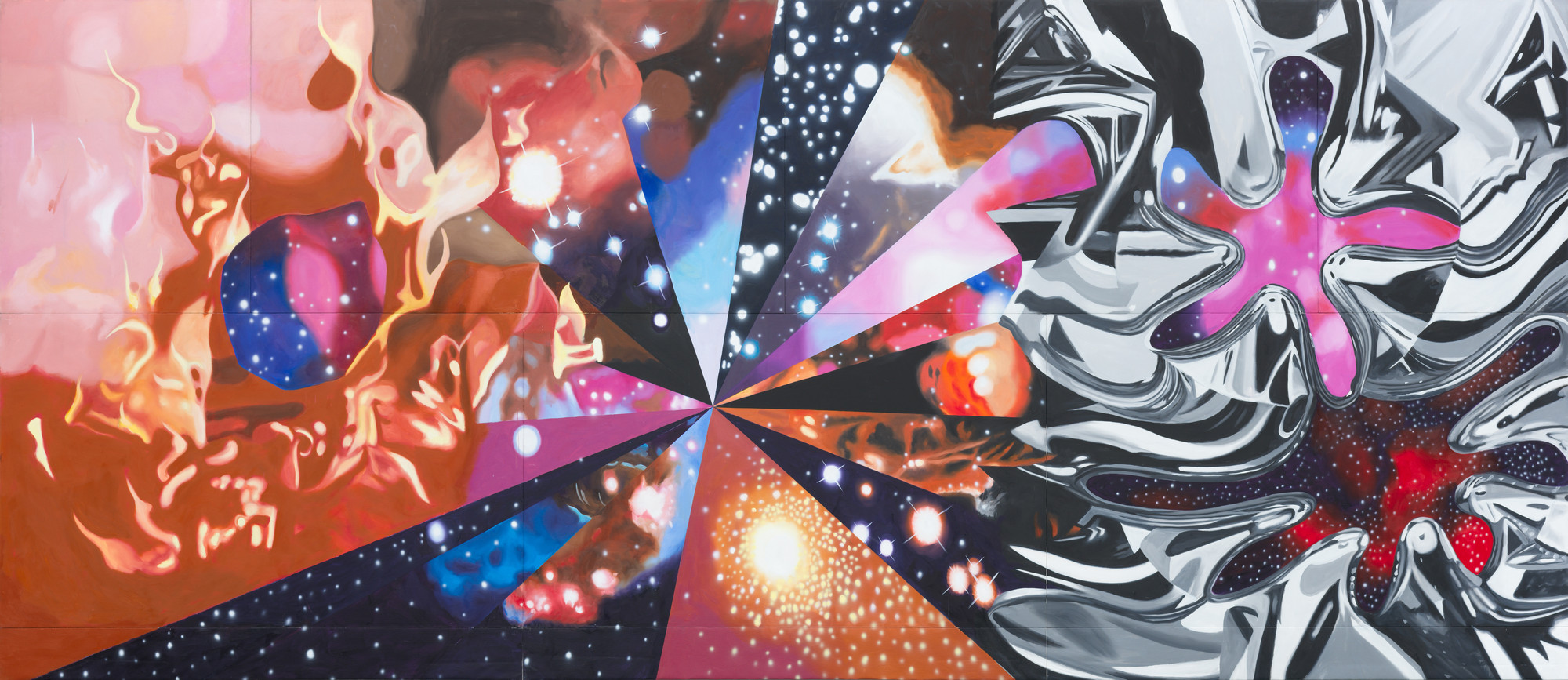 James Rosenquist. The Geometry of Fire. 2011-12 | MoMA