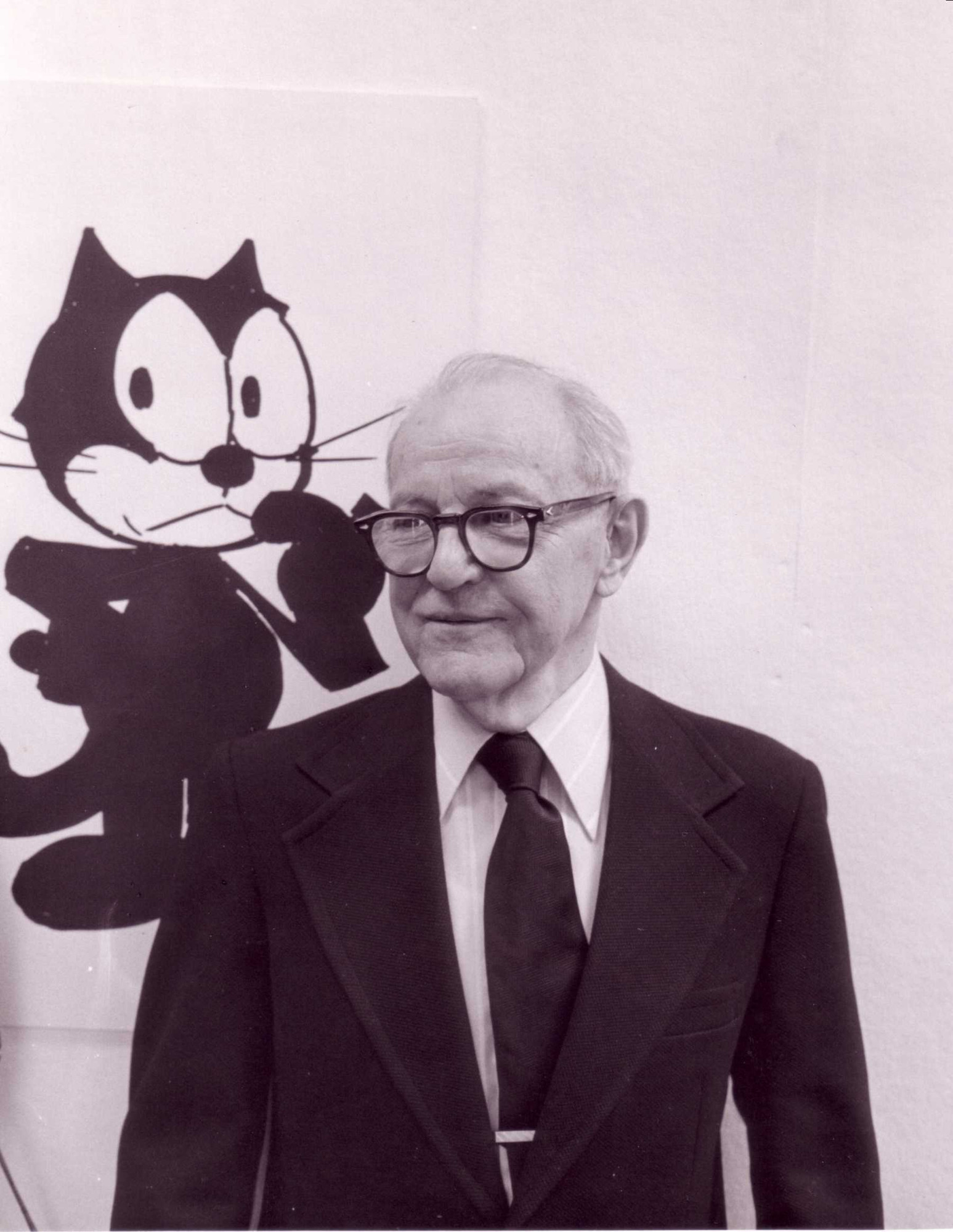 John Canemaker. Otto Messmer and Felix the Cat. 1977 | MoMA