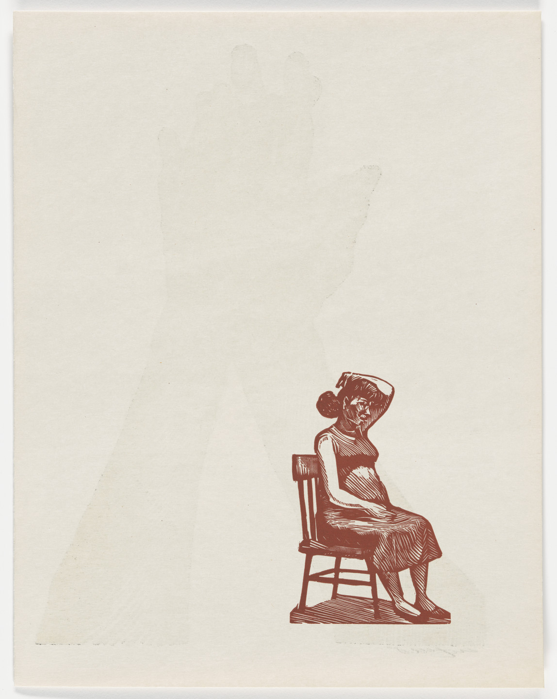 Rafael Tufiño. Vignette (folio 25) from Plenas. 1954, published 1955 | MoMA