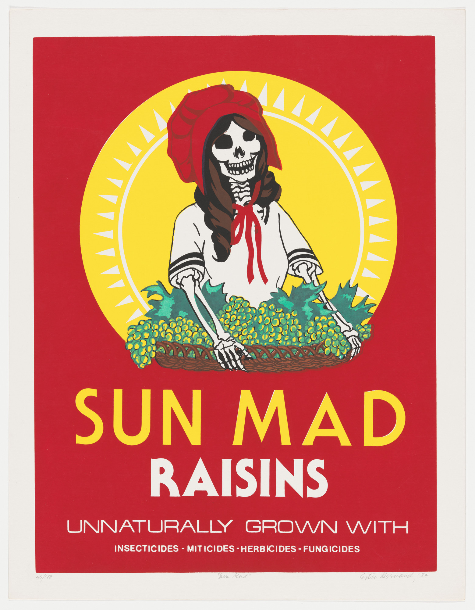 Ester Hernández. Sun Mad. 1982 | MoMA