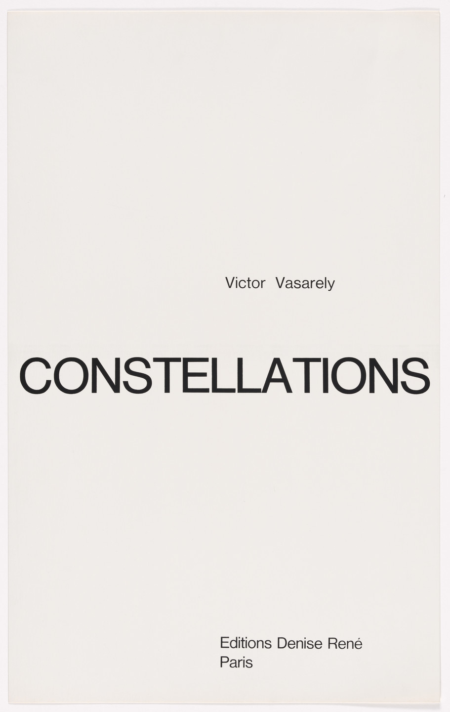 Victor Vasarely. Constellations. 1967 | MoMA