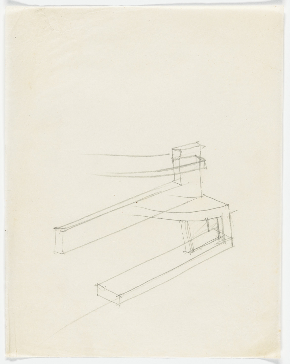 Ludwig Mies van der Rohe. Spring Connection Details (Perspective ...
