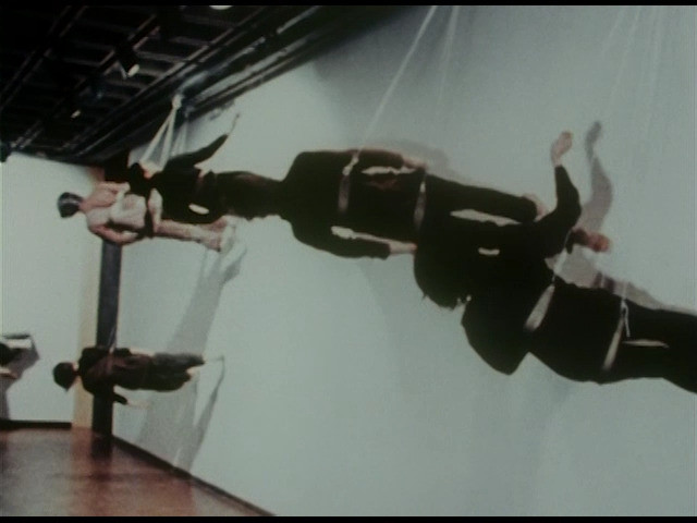 Trisha Brown, Elaine Summers. Walking on the Wall. 1971 | MoMA