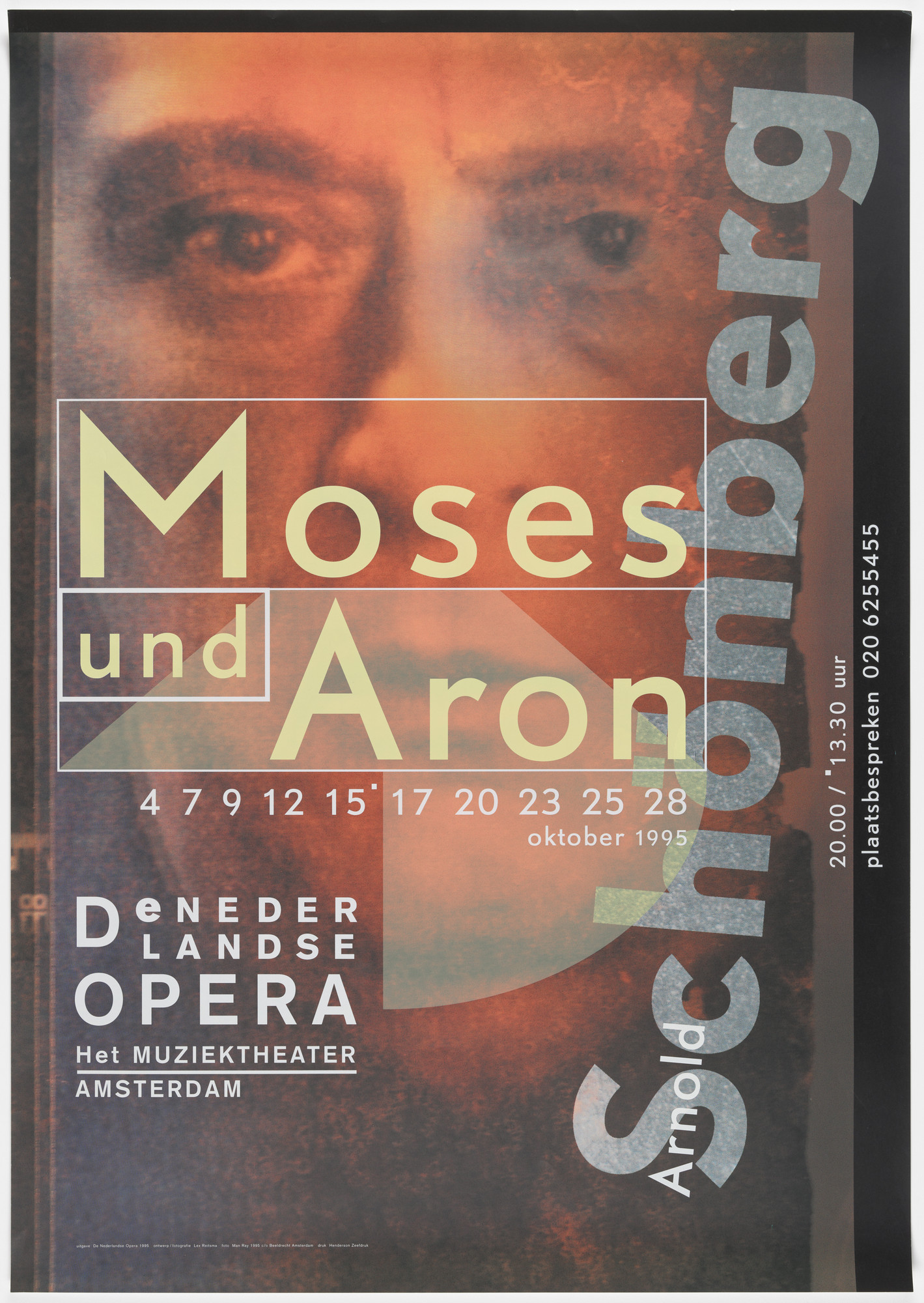 Lex Reitsma. Moses und Aron, de Ned. Opera. 1995 | MoMA