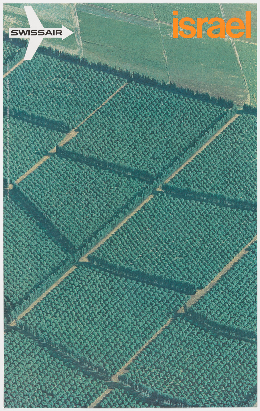 Emil Schulthess, Georg Gerster, Hans Frei. Swissair - Israel. c.1971 | MoMA