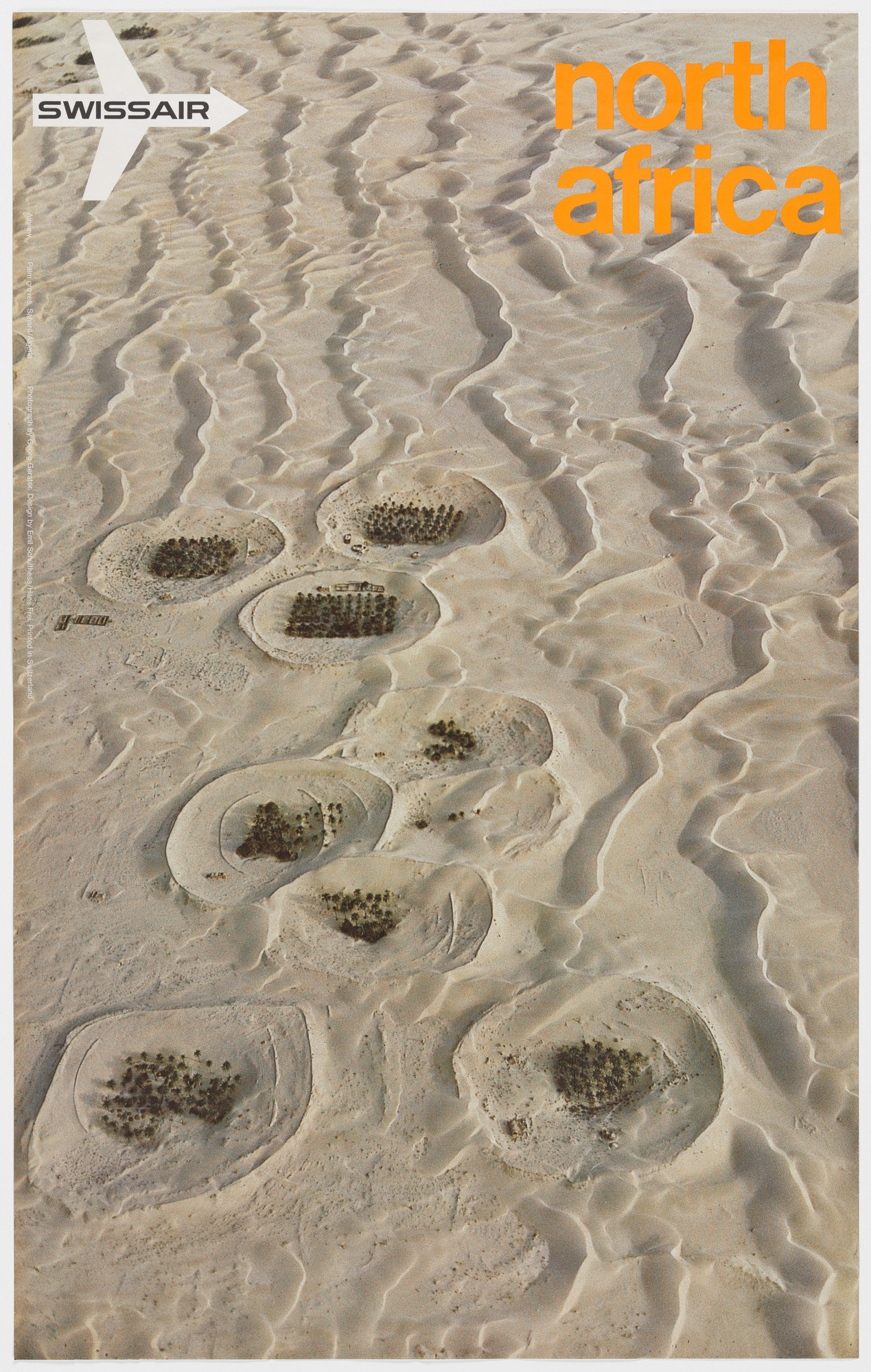 Emil Schulthess, Georg Gerster, Hans Frei. Swissair - North Africa. c ...