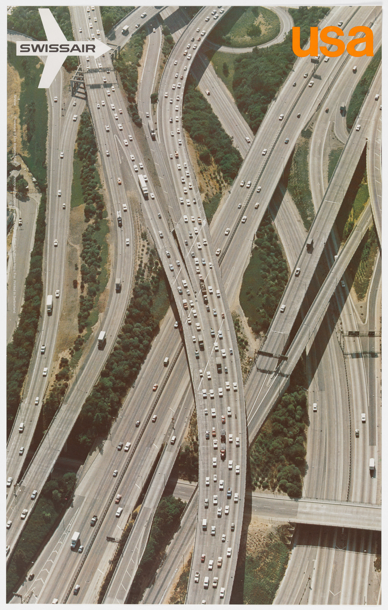 Emil Schulthess, Georg Gerster, Hans Frei. Swissair - USA. c.1971 | MoMA