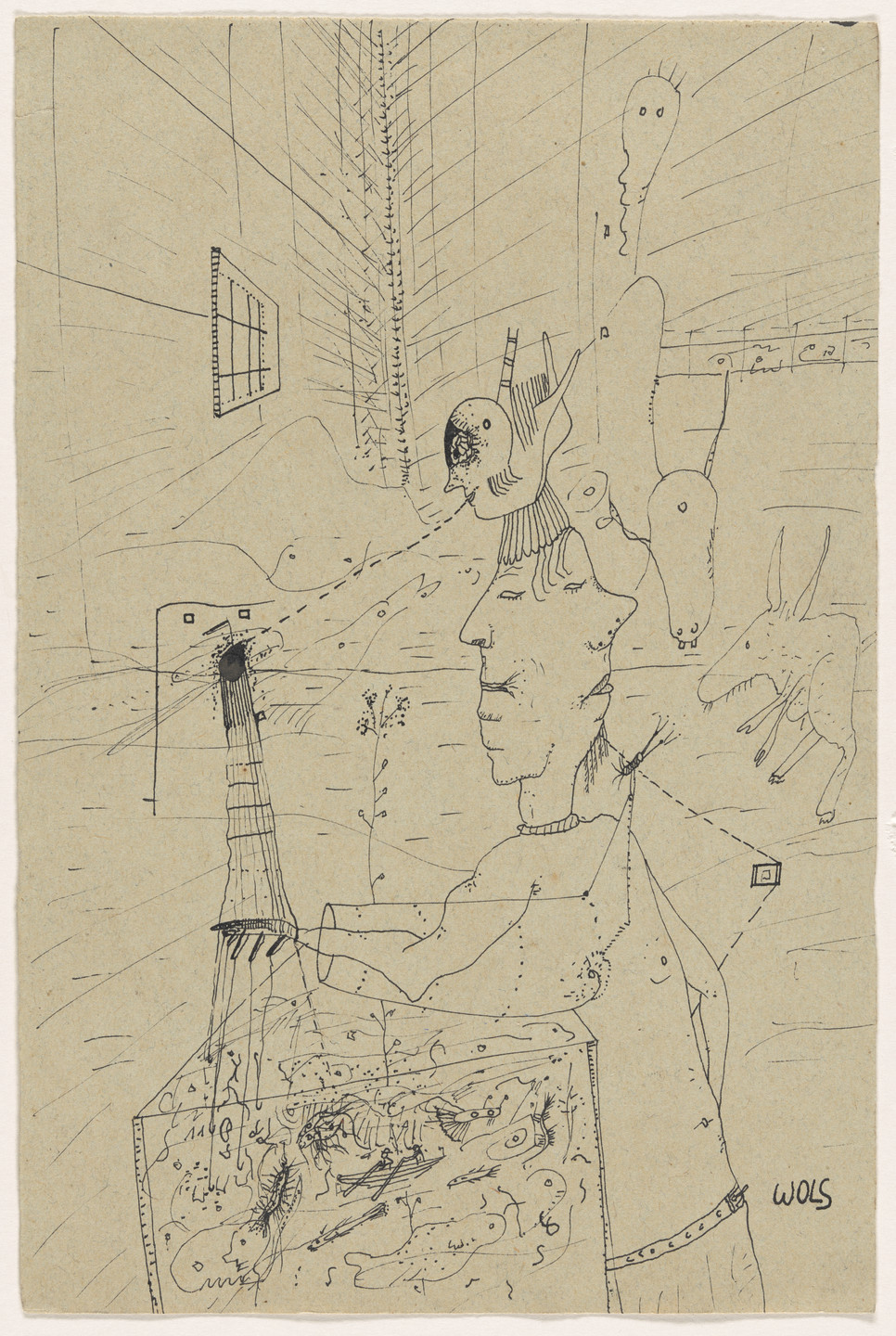 Wols (A. O. Wolfgang Schulze). Janus portant l’aquarium –La Fête de ...