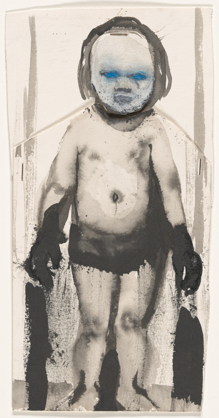 Marlene Dumas. Baby with Blue Face. 1994 | MoMA
