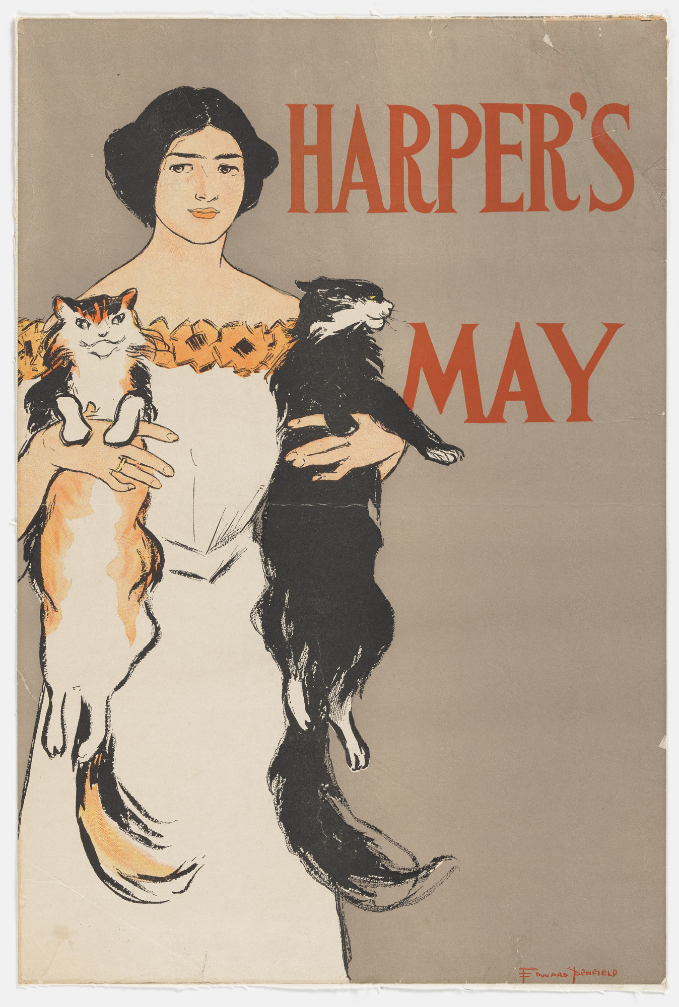 Edward Penfield. Harpers May. 1898 | MoMA