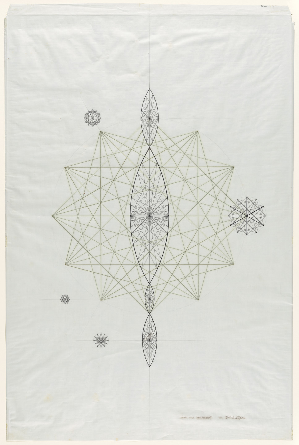 Richard Lippold. Study for Dew Pendant. 1972 | MoMA