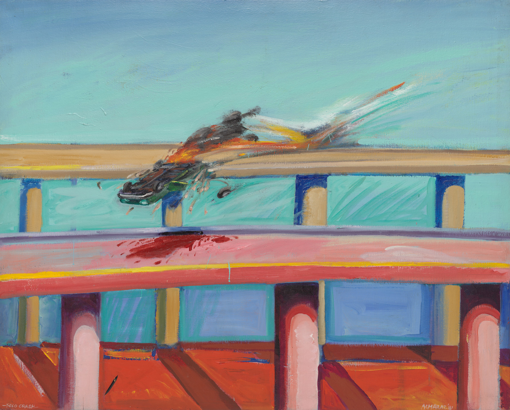 Carlos Almaraz. Solo Crash. 1981 | MoMA