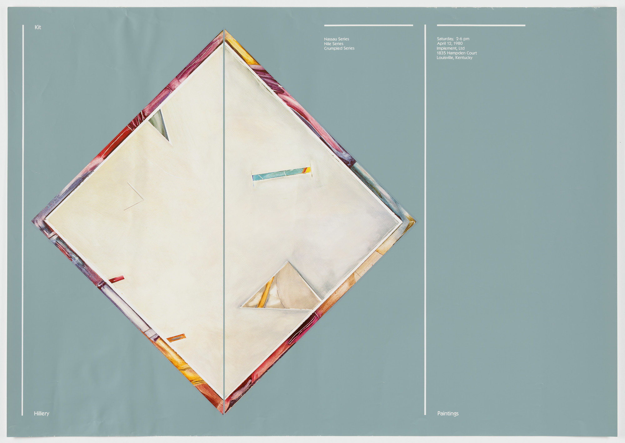 Nathan I. Felde. Kit Hillery Paintings. 1980 | MoMA