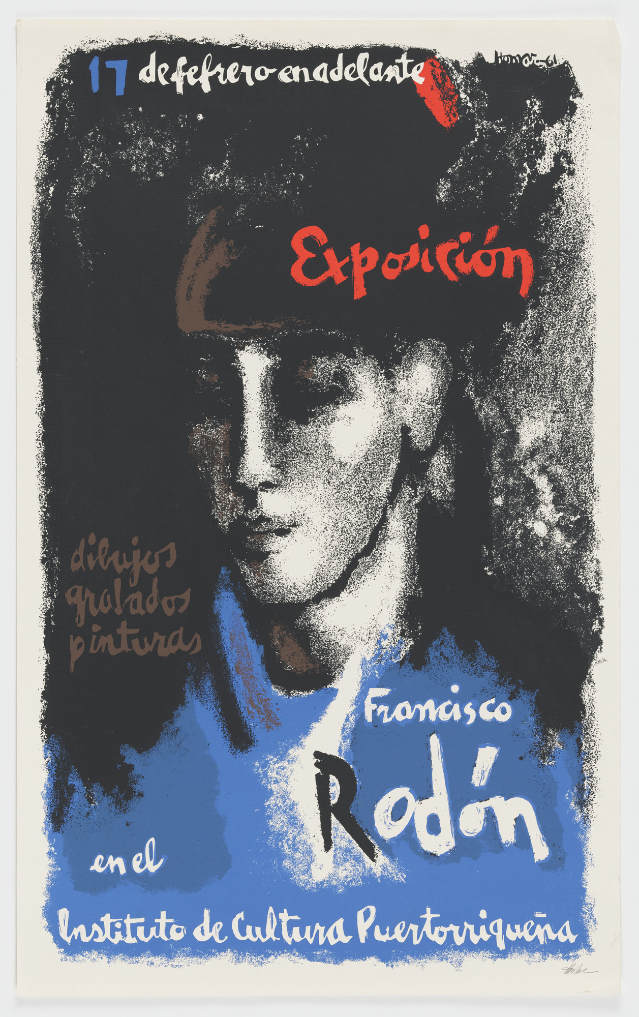 Lorenzo Homar. Exposición Francisco Rodón. 1961 | MoMA