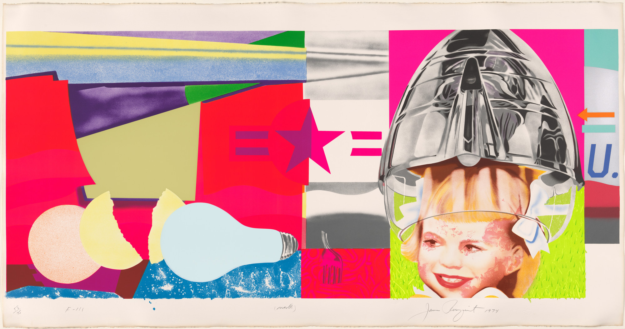 James Rosenquist. F-111 (South, West, North, East). 1974 | MoMA