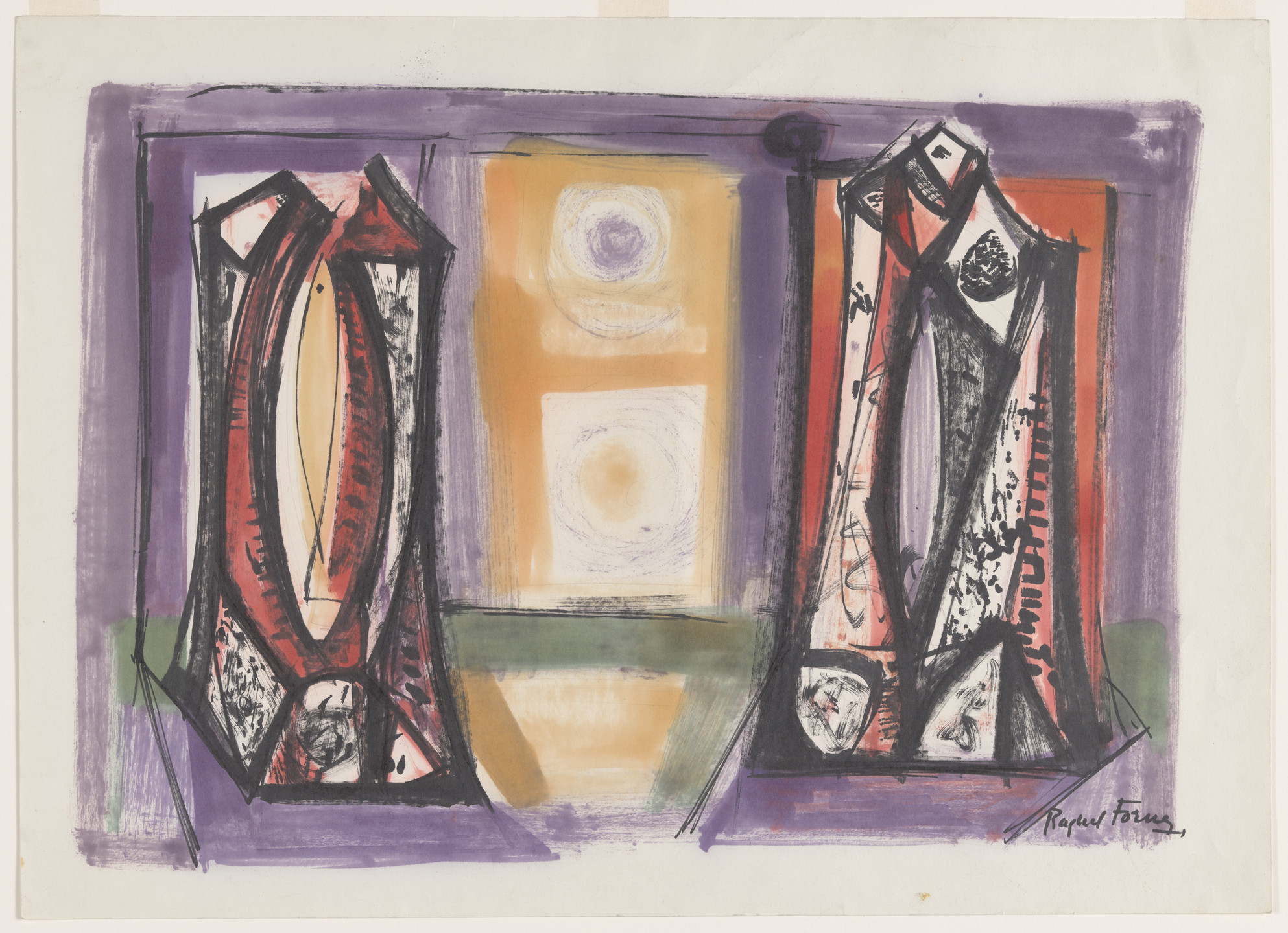 Raquel Forner. Moons. 1957 | MoMA