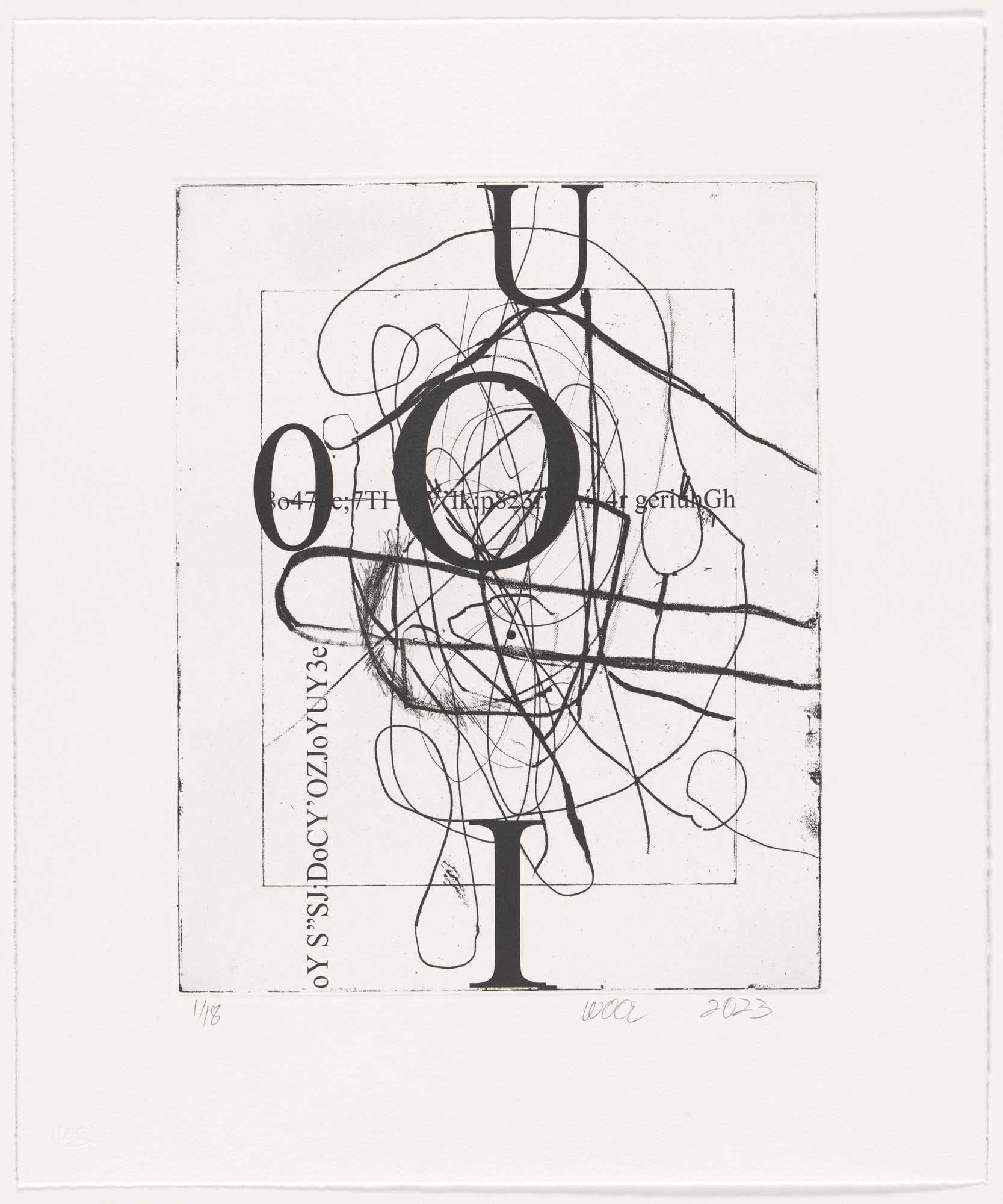 Christopher Wool. Defenestration Suite #2. 2023 | MoMA