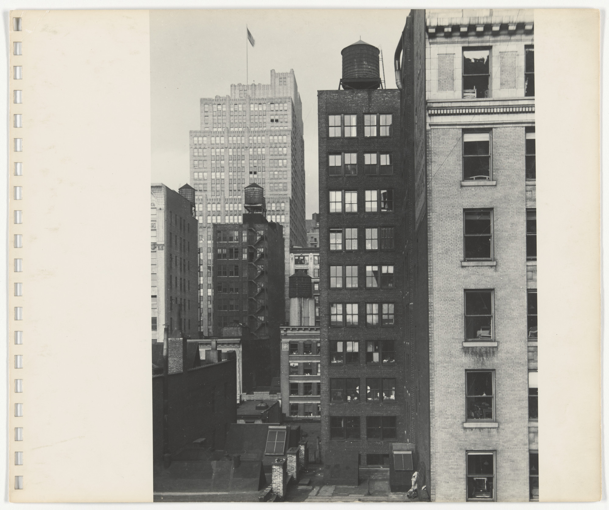 Rudy Burckhardt. Untitled photographs from an untitled album with a ...