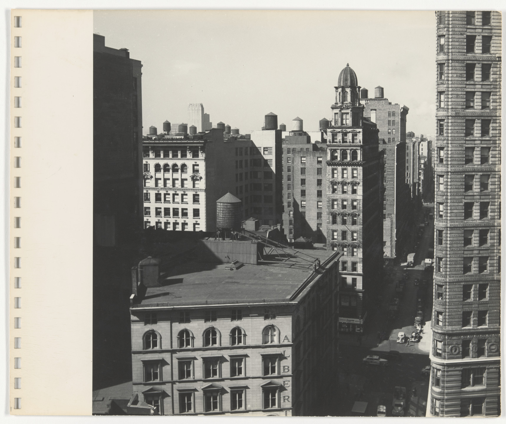 Rudy Burckhardt. Untitled photographs from an untitled album with a ...