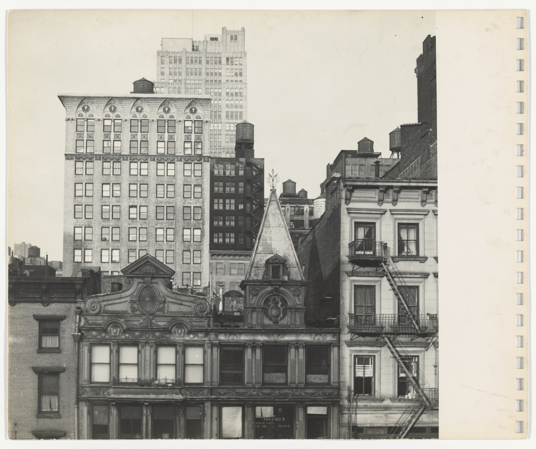 Rudy Burckhardt. Untitled photographs from an untitled album with a ...