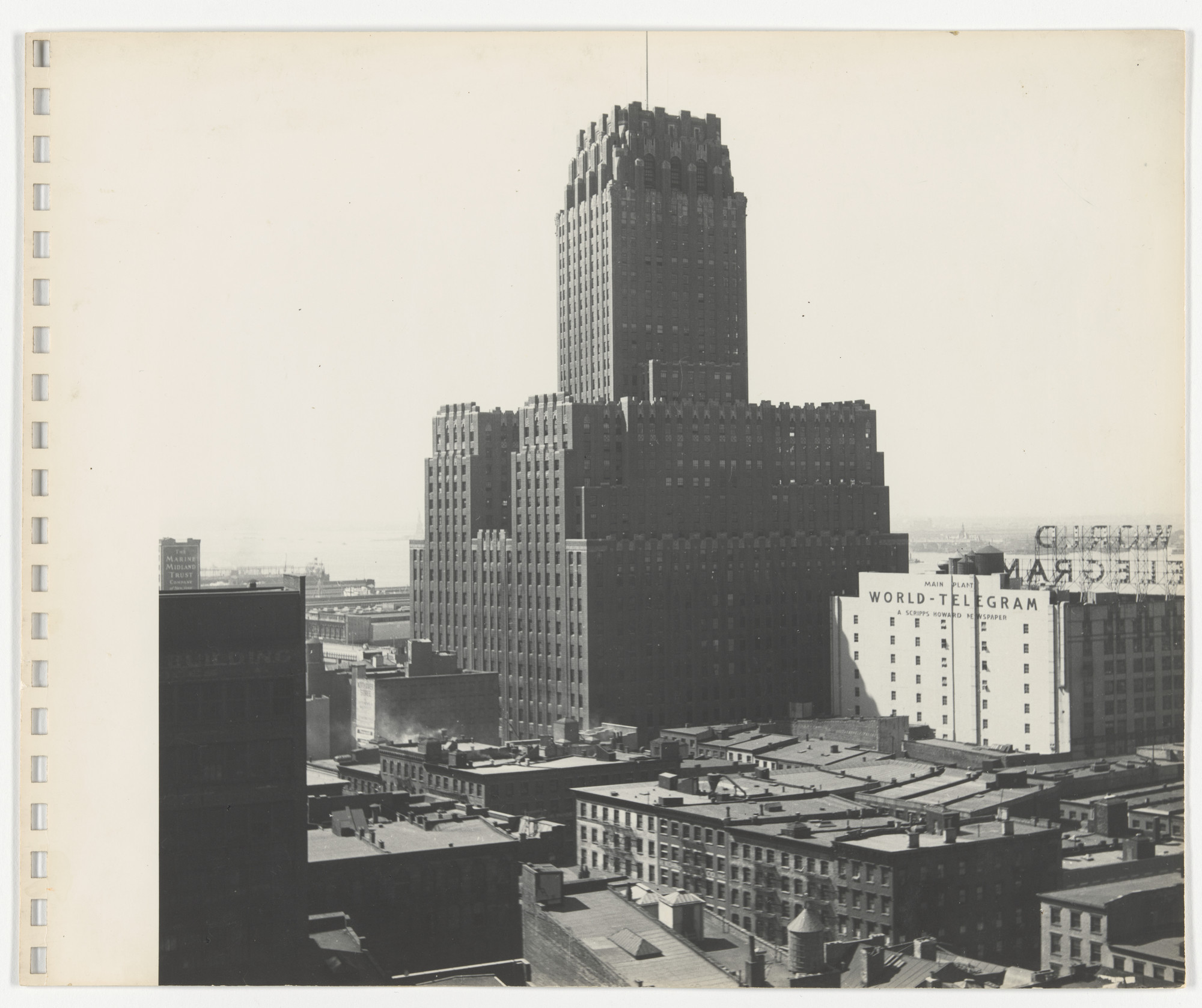 Rudy Burckhardt. Untitled photographs from an untitled album with a ...