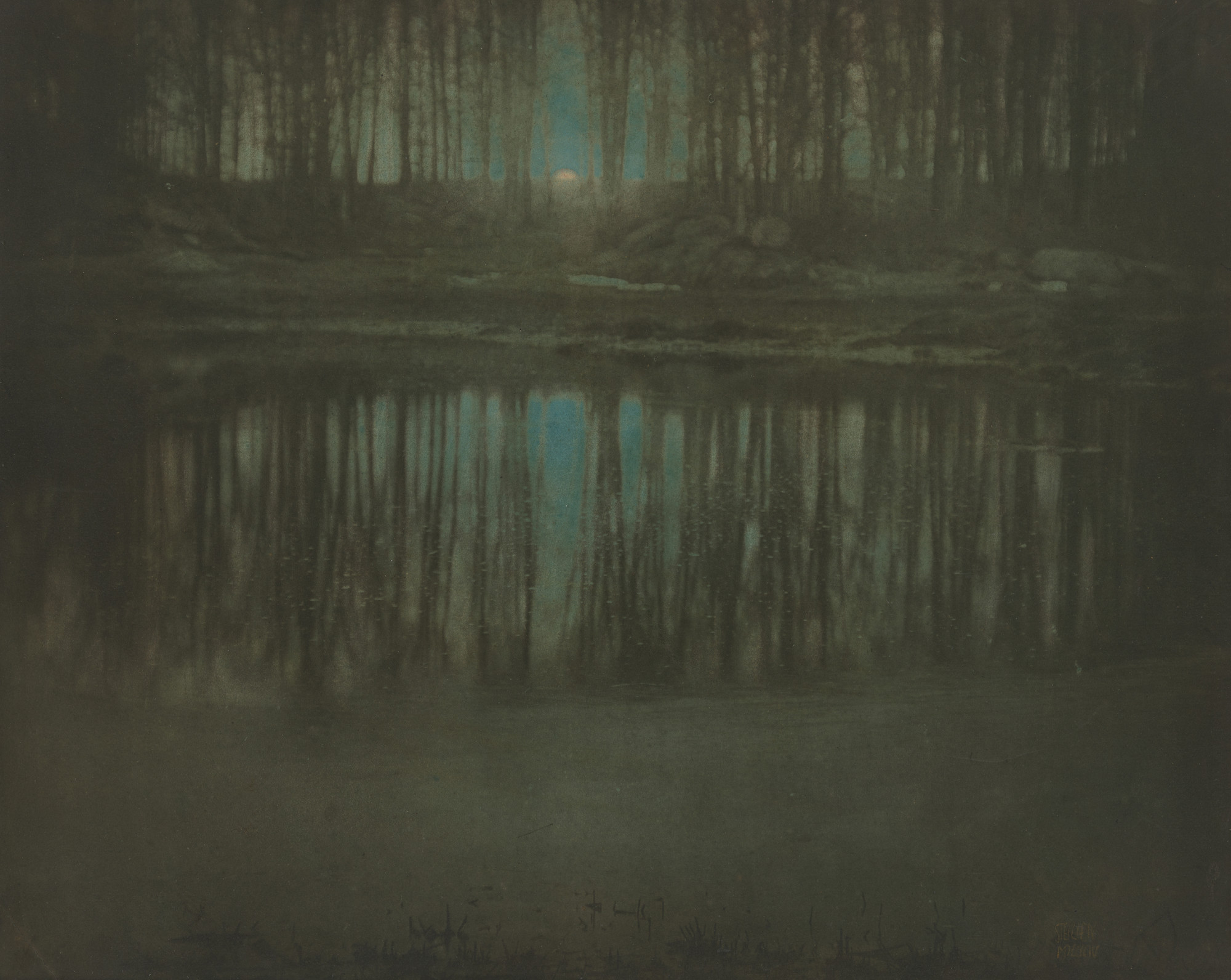 Edward Steichen. Moonrise—Mamaroneck, New York. 1904 | MoMA