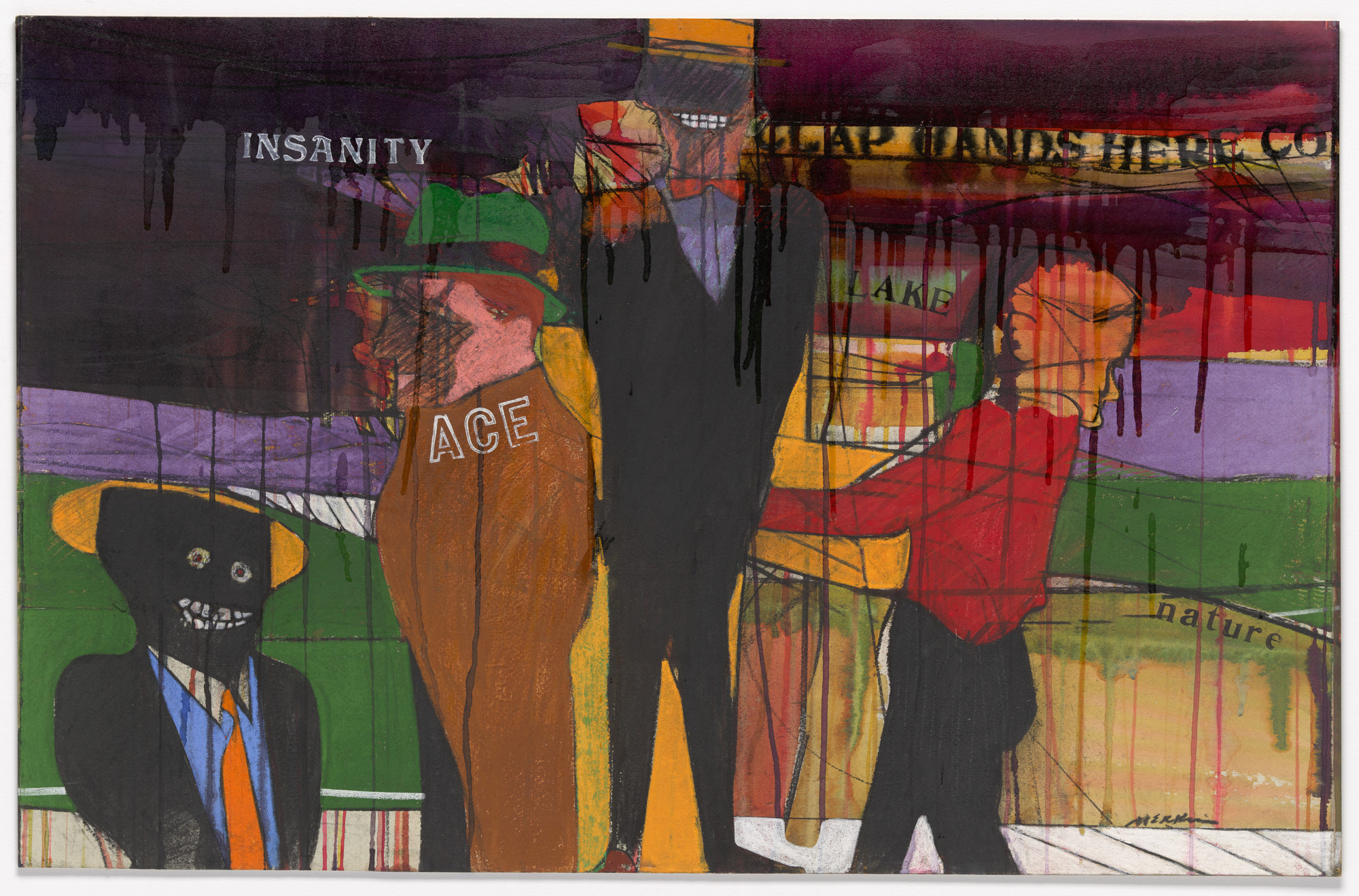 Richard Merkin. The Night the Nut Got Loose. (1965) | MoMA