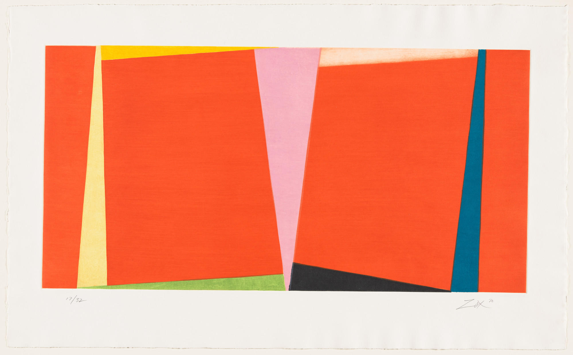 Larry Zox. Untitled. 1970 | MoMA