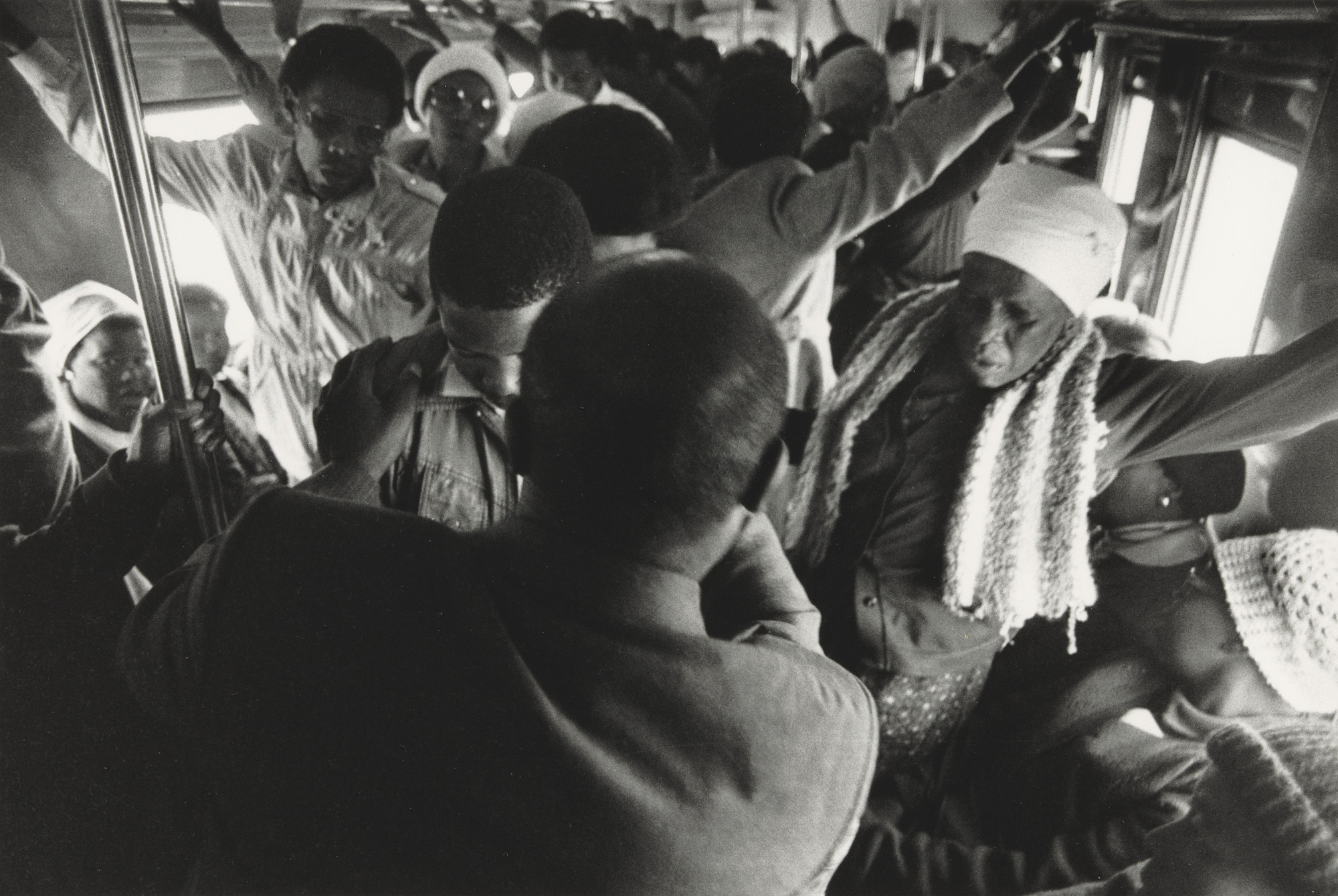 Santu Mofokeng. Commotion, Johannesburg–Soweto Line from the series ...