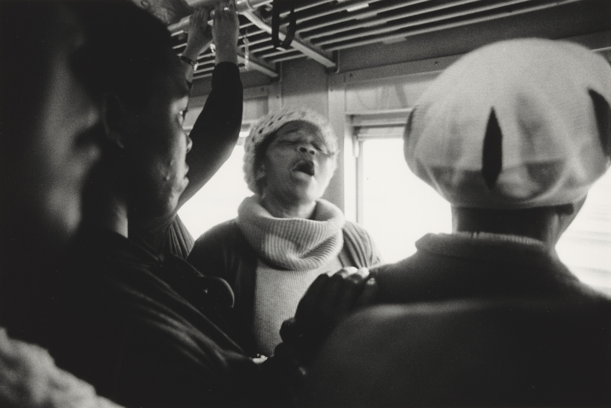 Santu Mofokeng. Song, Johannesburg–Soweto Line from the series Train ...