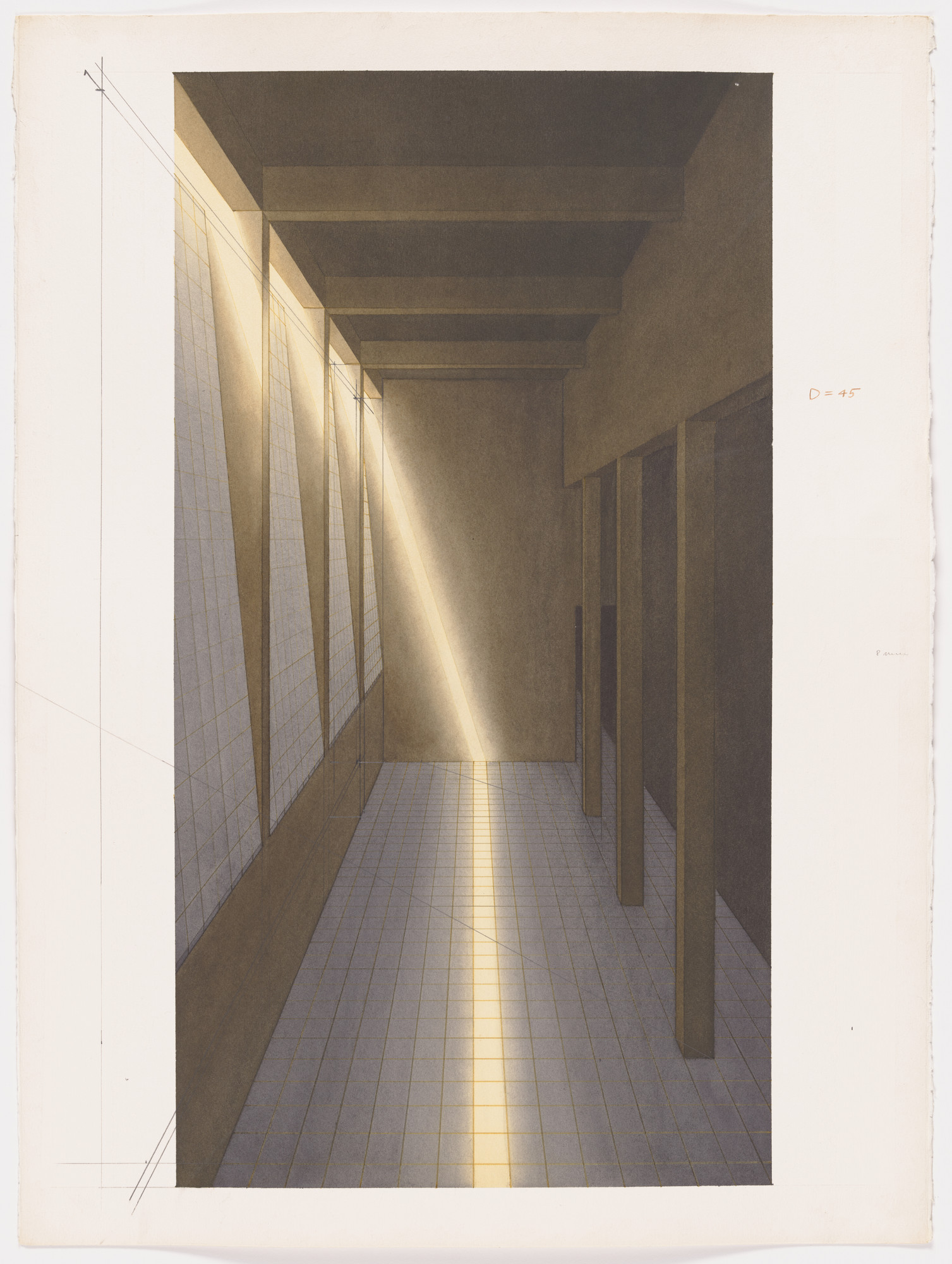Lauretta Vinciarelli. The Ray (study). 1990 | MoMA
