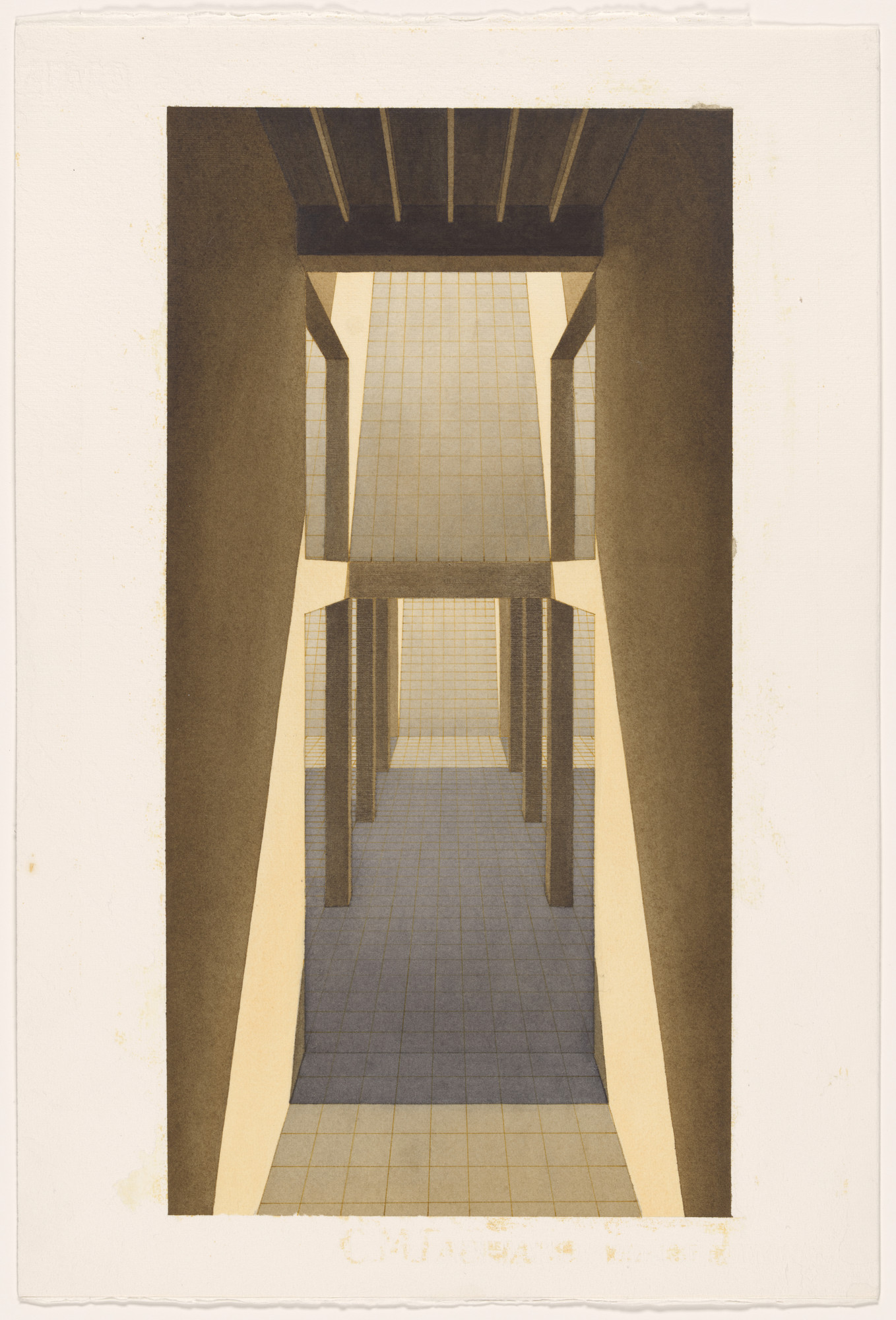 Lauretta Vinciarelli. Atrium 1/2. 1990 | MoMA