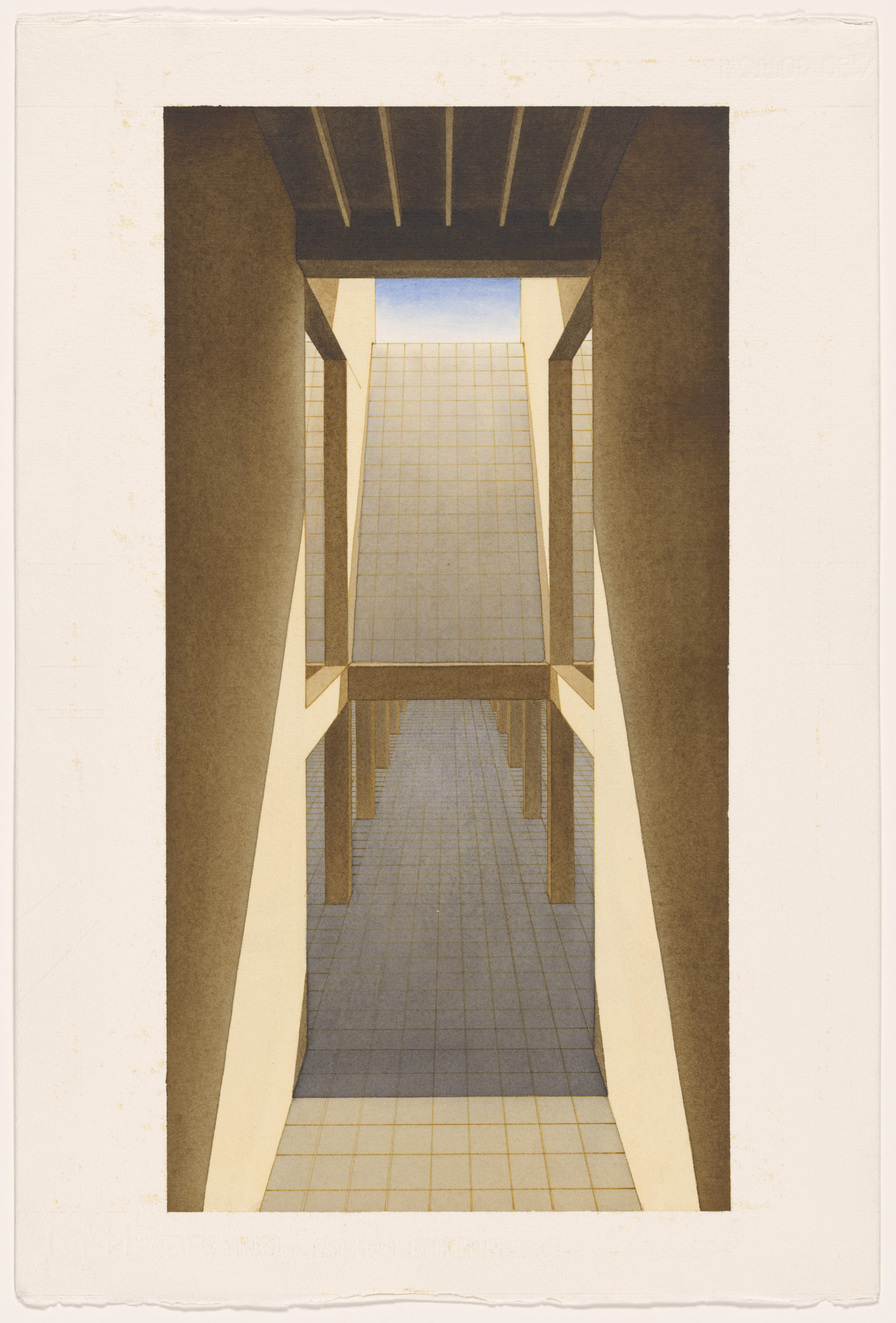 Lauretta Vinciarelli. Atrium 2/2. 1990 | MoMA