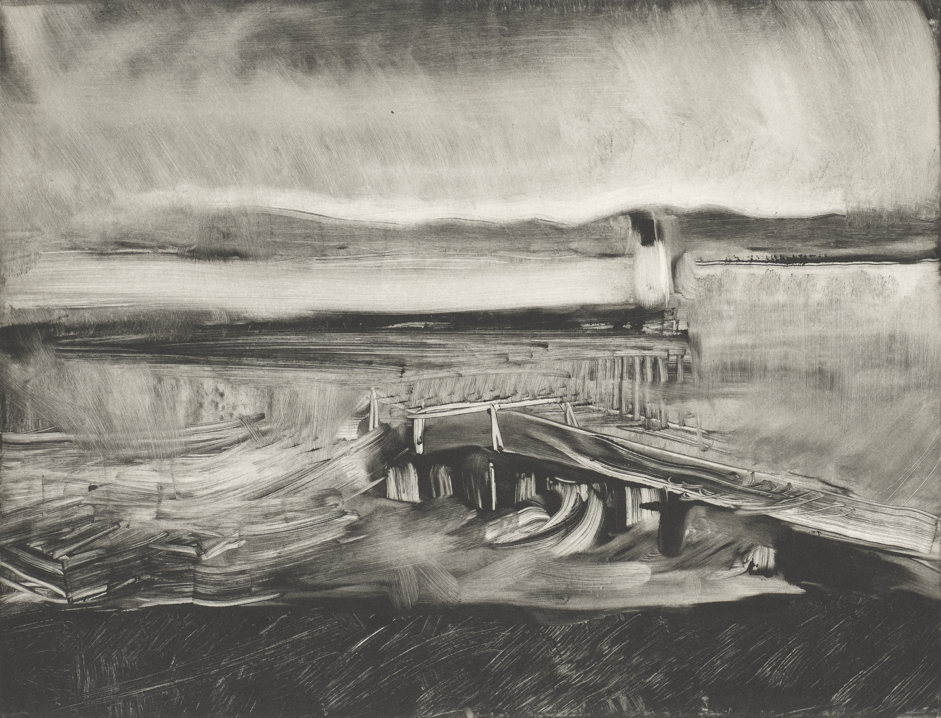 Christopher Benson. View of Narragansett Bay. 1987 | MoMA