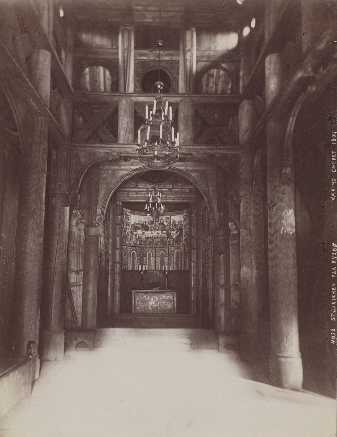 Olaf Martin Peder Væring. Stave Church in Bygdø. 1904 | MoMA