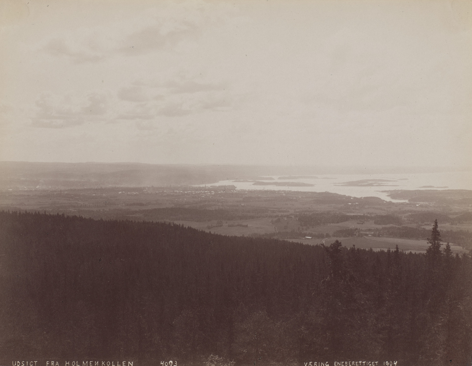 Olaf Martin Peder Væring. View from Holmenkollen. 1904 | MoMA