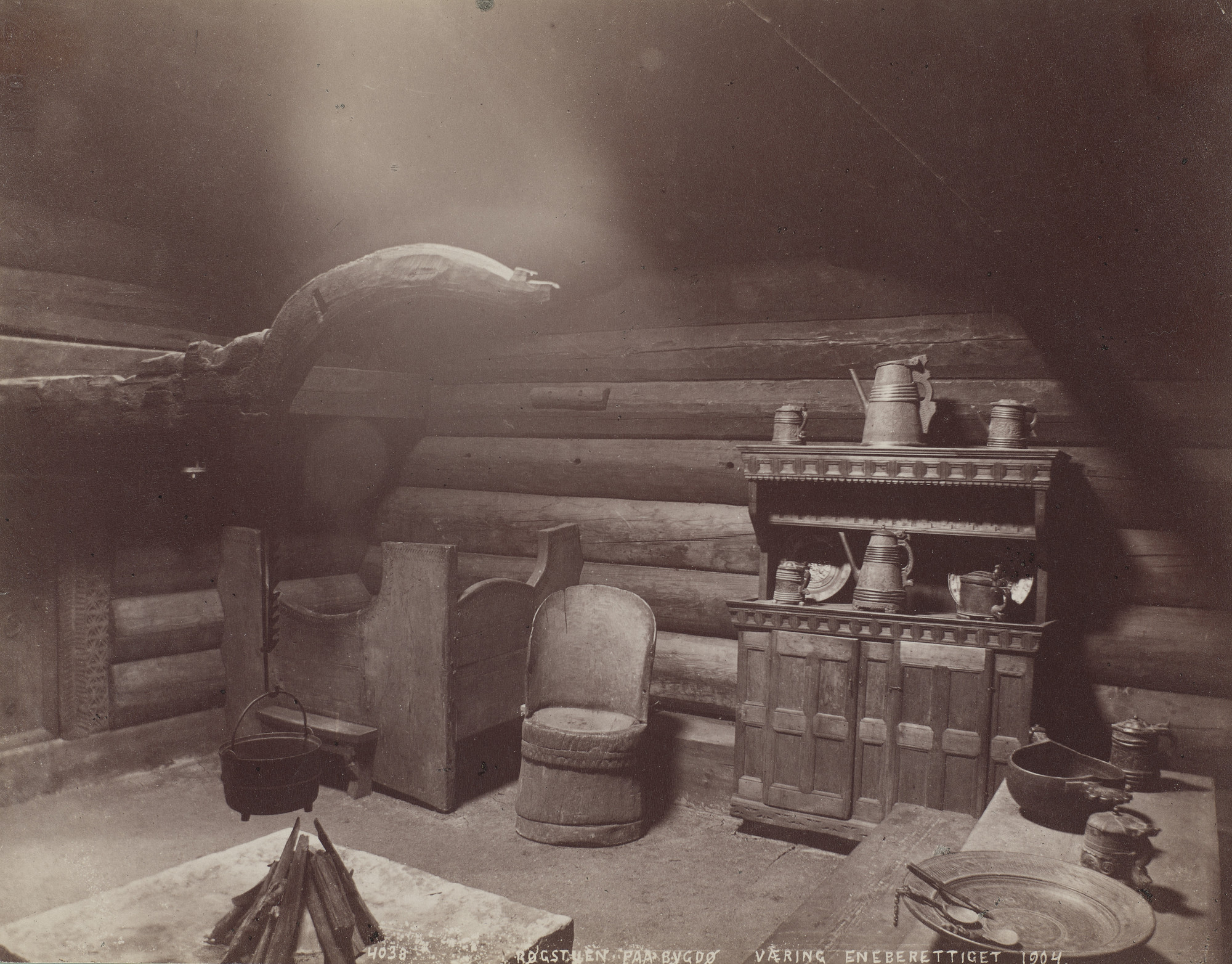 Olaf Martin Peder Væring. Fireplace in Bygdø. 1904 | MoMA