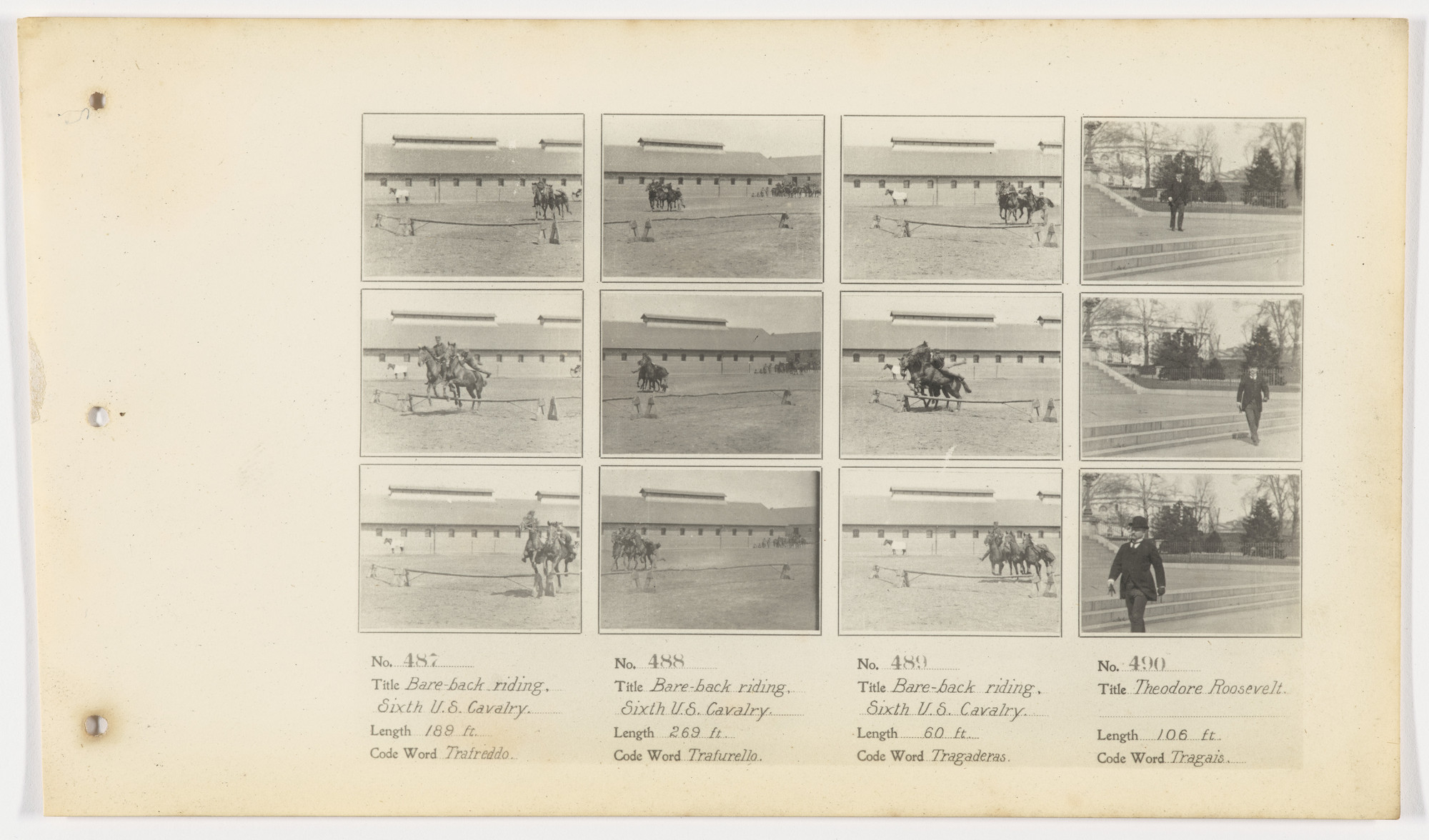 American Mutoscope and Biograph Company. 487. Bare-back Riding, Sixth U ...