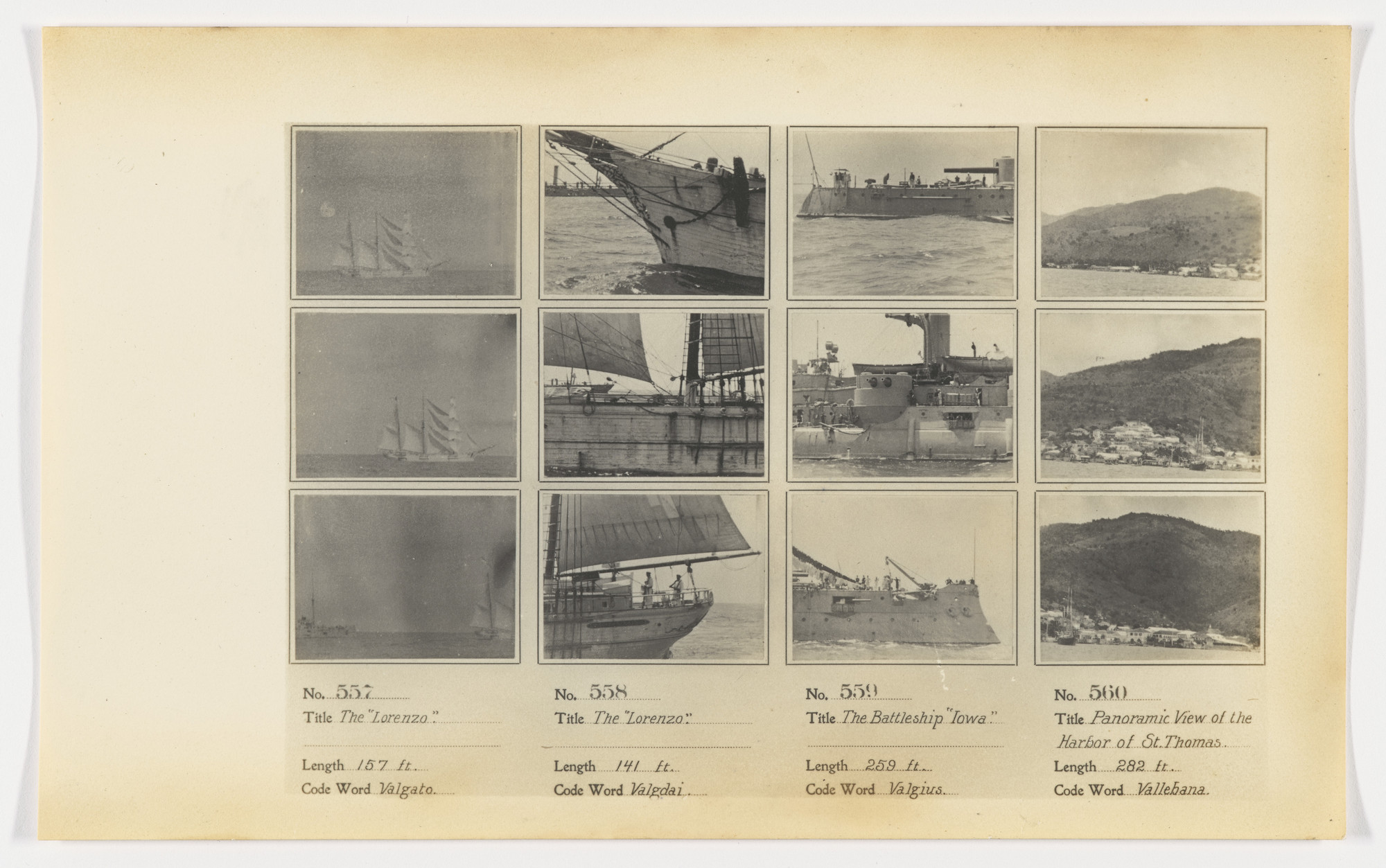 American Mutoscope and Biograph Company. 557. The “Lorenzo” 558. The ...