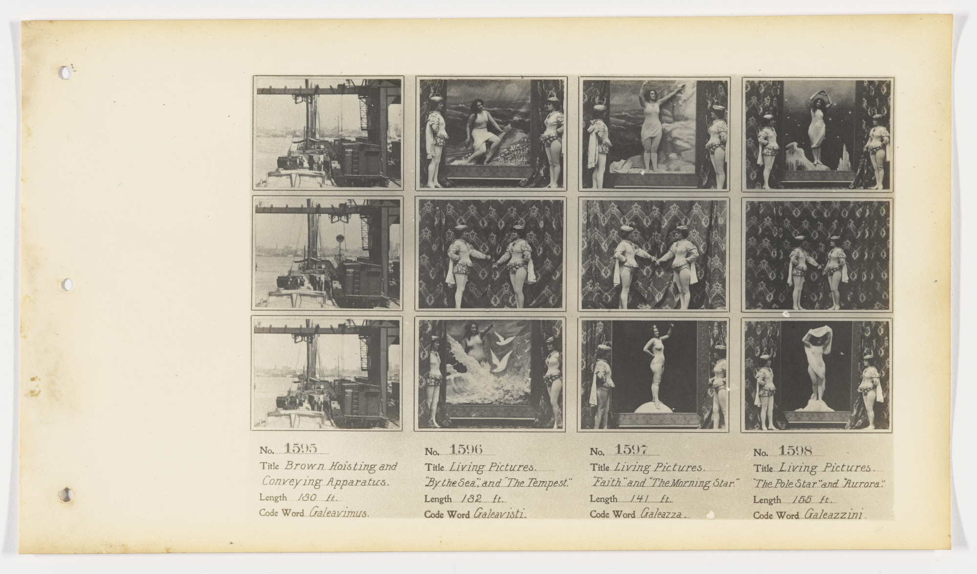 American Mutoscope and Biograph Company. 1595. Brown Hoisting and ...