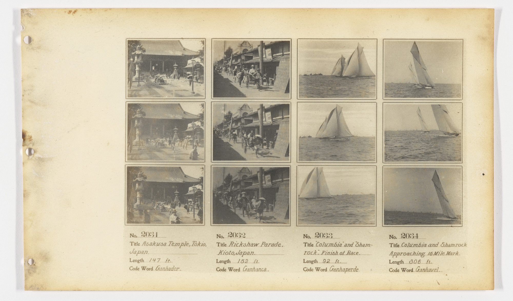 American Mutoscope and Biograph Company. 2031. Asakusa Temple, Tokio ...