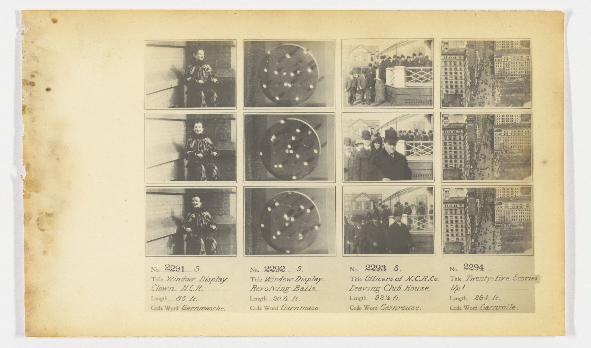 American Mutoscope and Biograph Company. 2291. (S.) Window Display ...