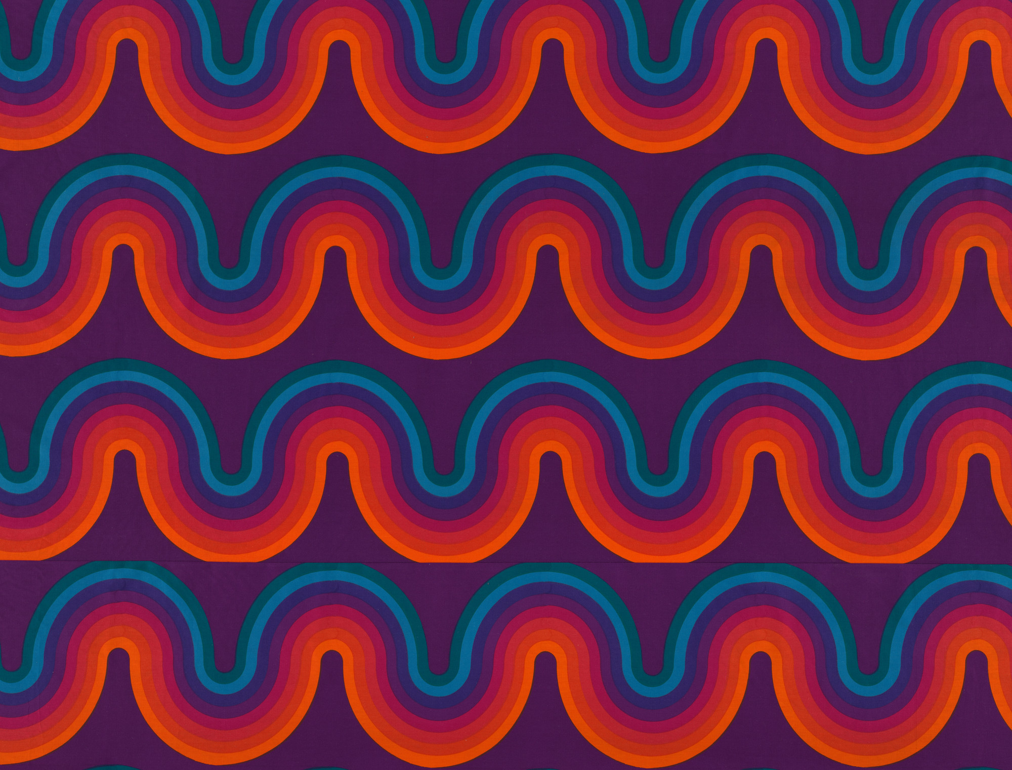 Verner Panton. Spectrum textile. 1974 | MoMA